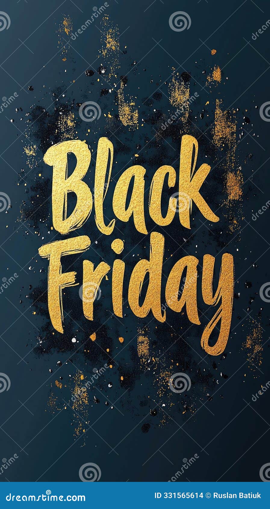 Retail Backdrop: Text Black Friday Displayed on Background, Suitable ...