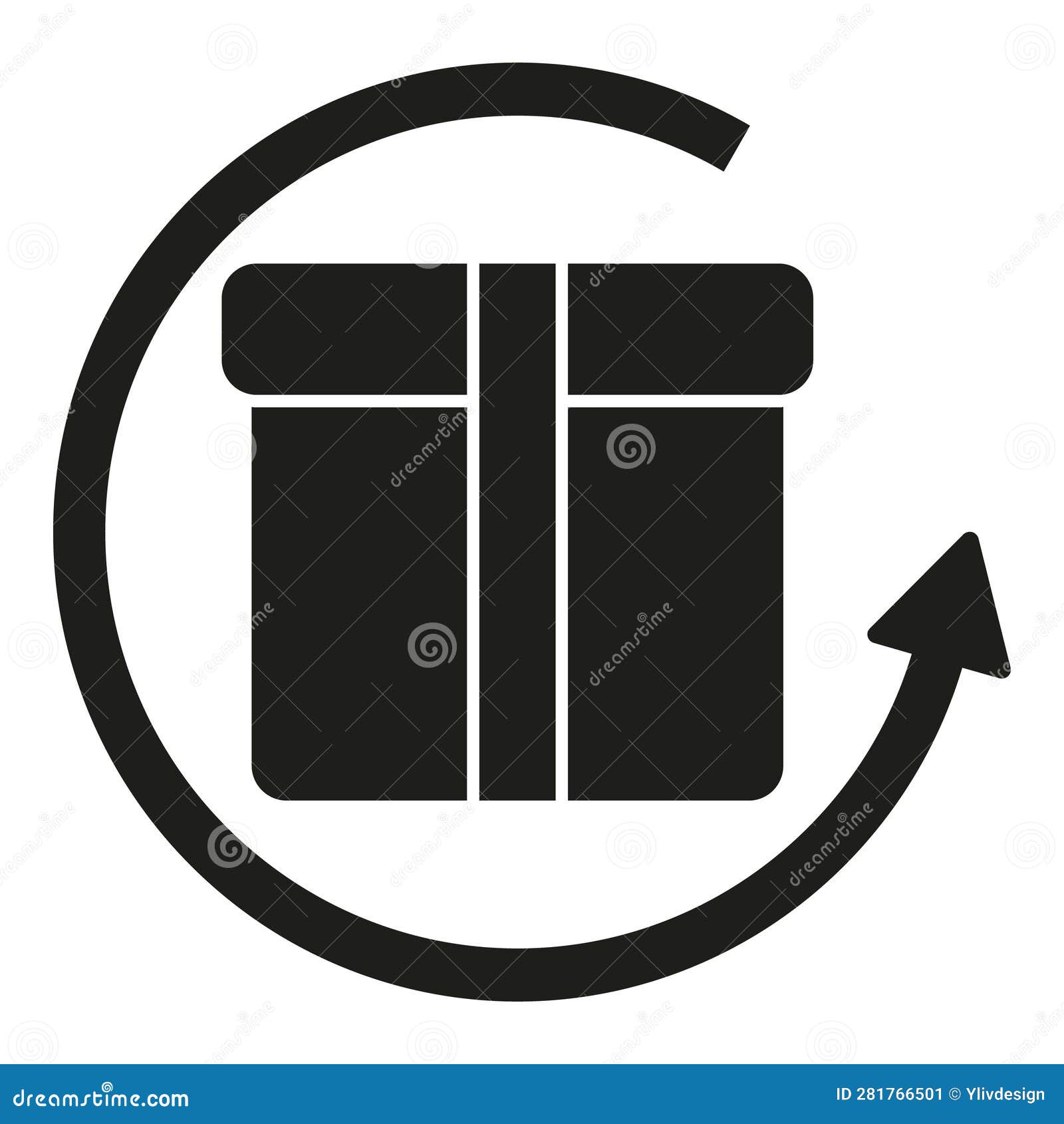 Retail Box Icon Simple Vector. Parcel Product Stock Vector ...
