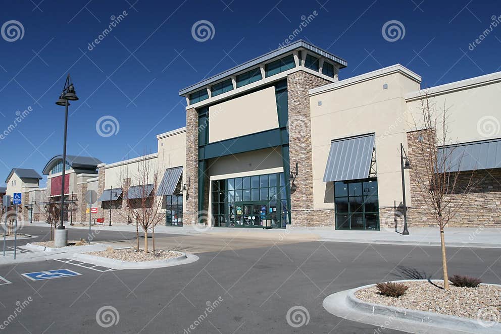 Retail Center stock photo. Image of shops, large, property - 5792122