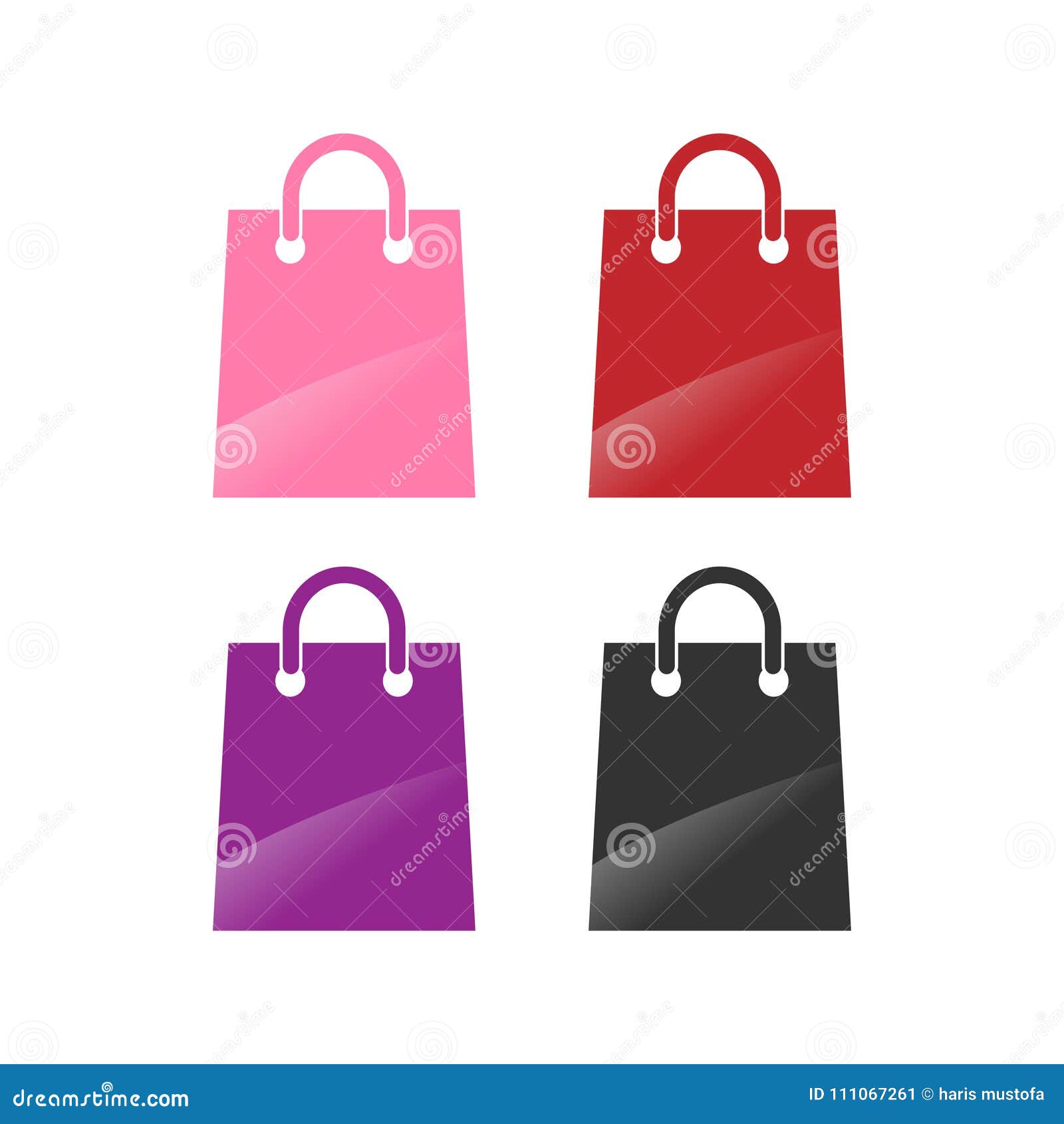 Retail Logo and Icon Design Template Vector Stock Vector - Illustration ...