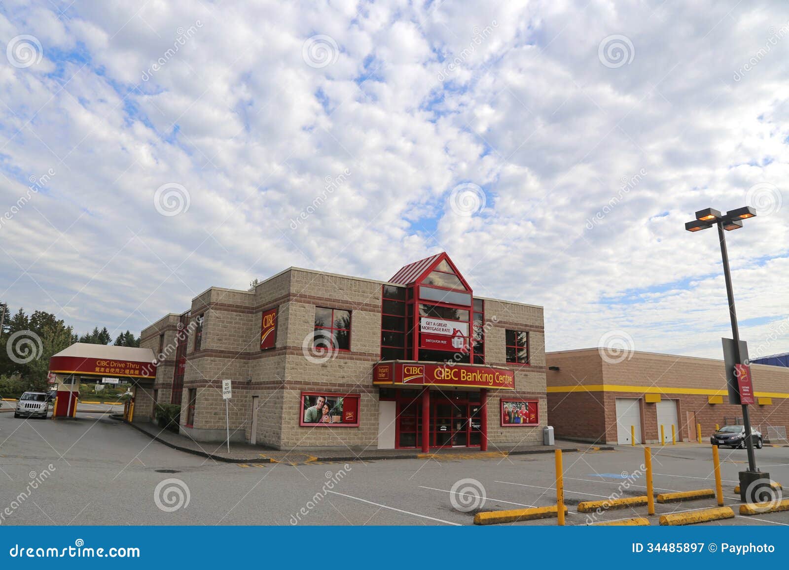 A Retail Outlet for CIBC Bank Editorial Photography - Image of entrance ...