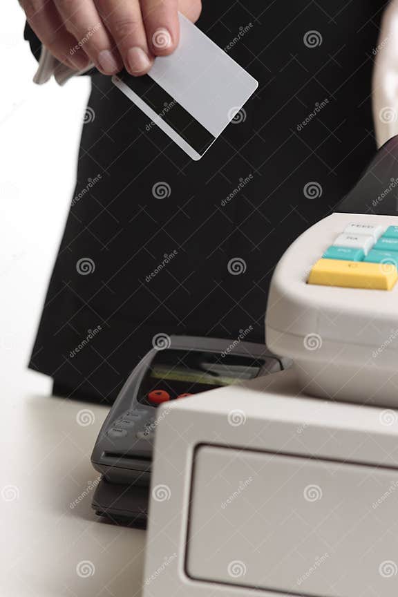 Retail purchase with card stock image. Image of giftcard - 6848727