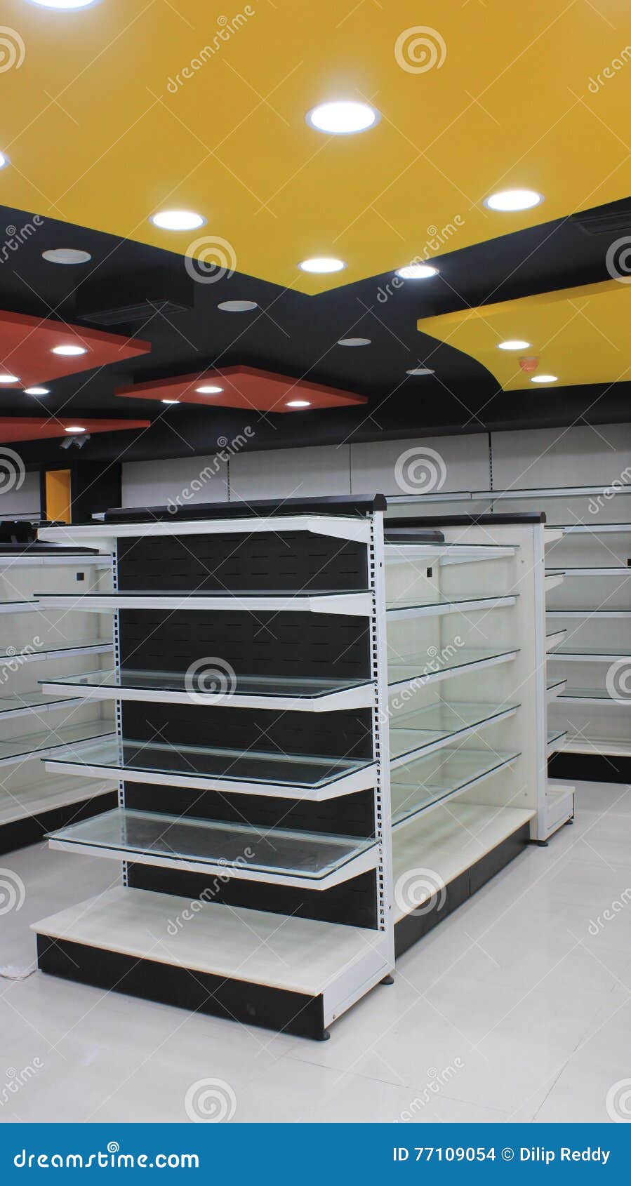RETAIL RACKING SYSTEM stock photo. Image of brings, dining - 77109054