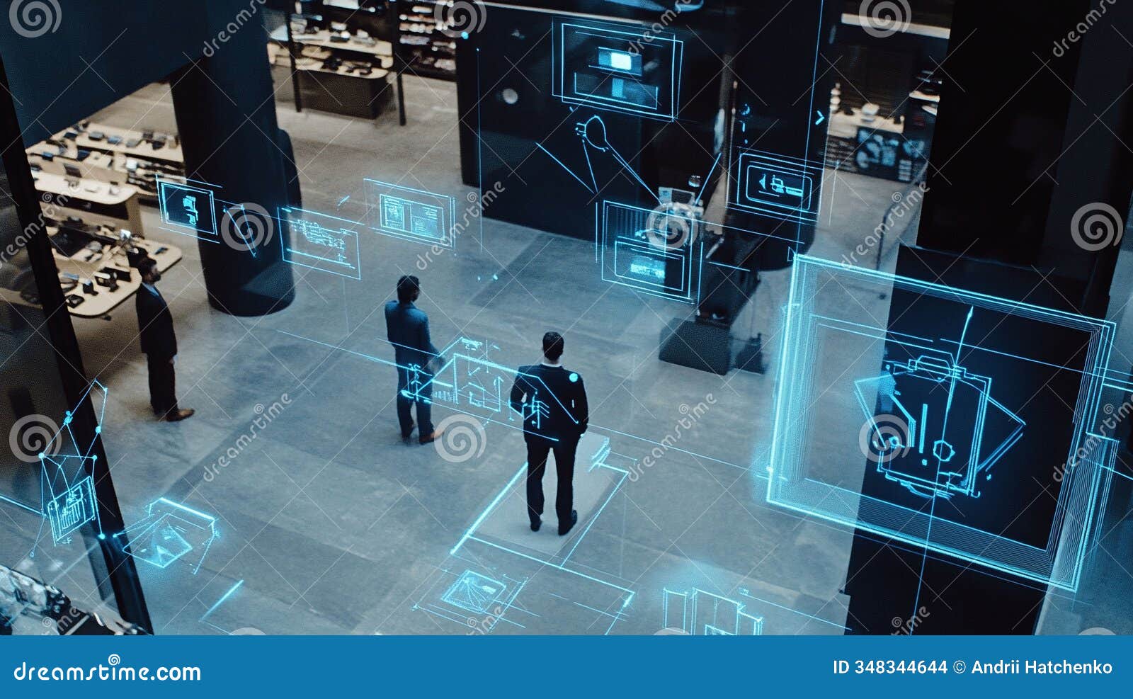 Retail Security Camera System with CV Tracking Customer Traffic and ...