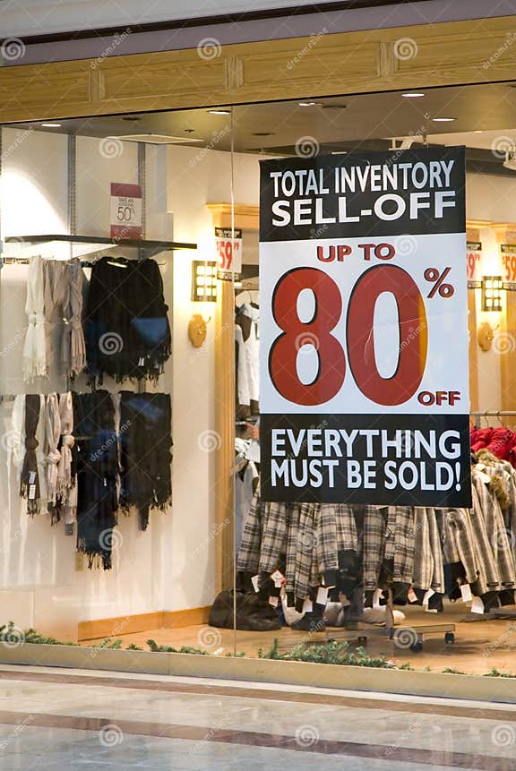 Retail Sell Off stock image. Image of clothing, event - 9732557