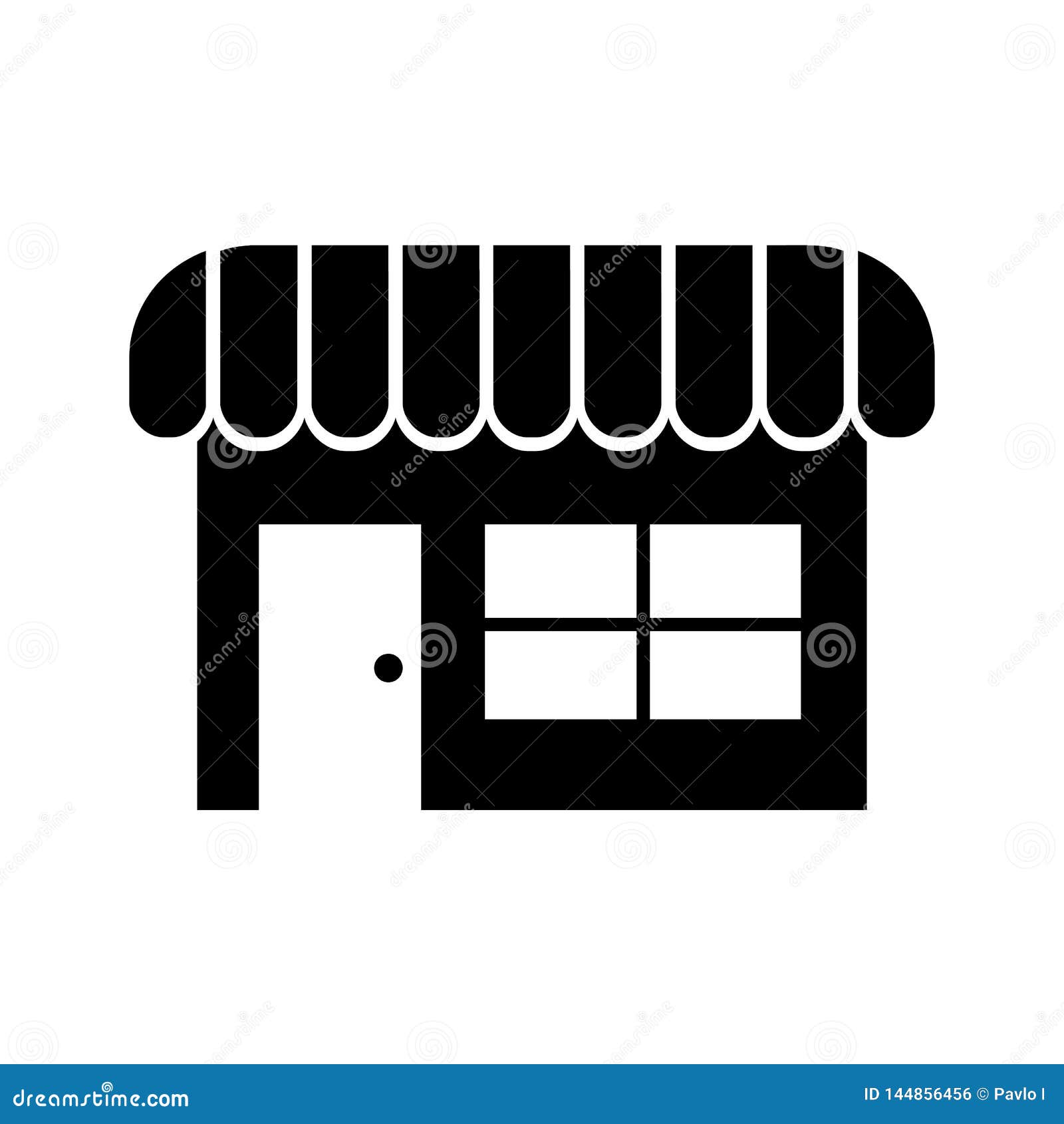 Retail Shop Icon Sign - Vector Stock Vector - Illustration of network ...