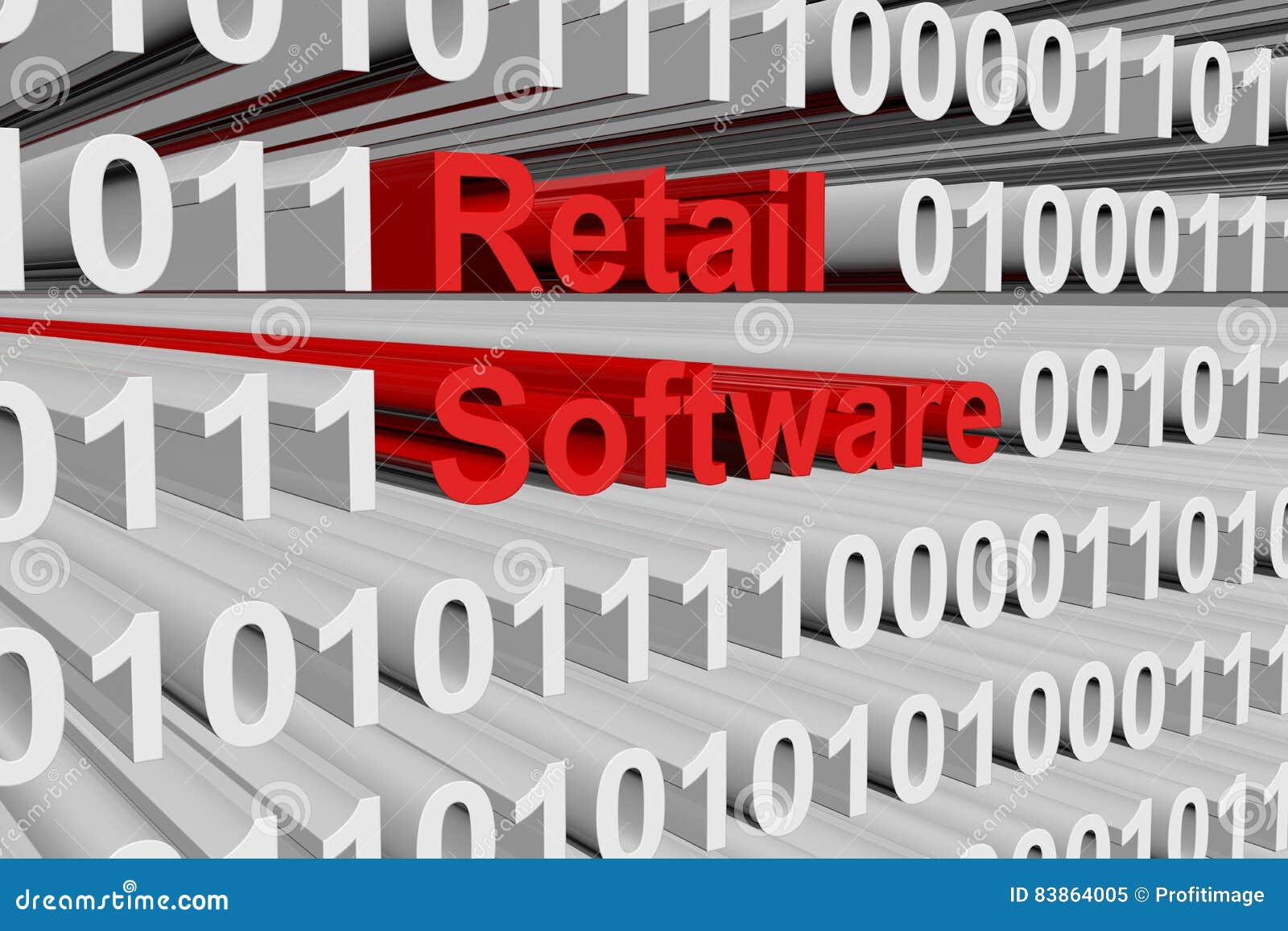 Retail software stock illustration. Illustration of computer - 83864005