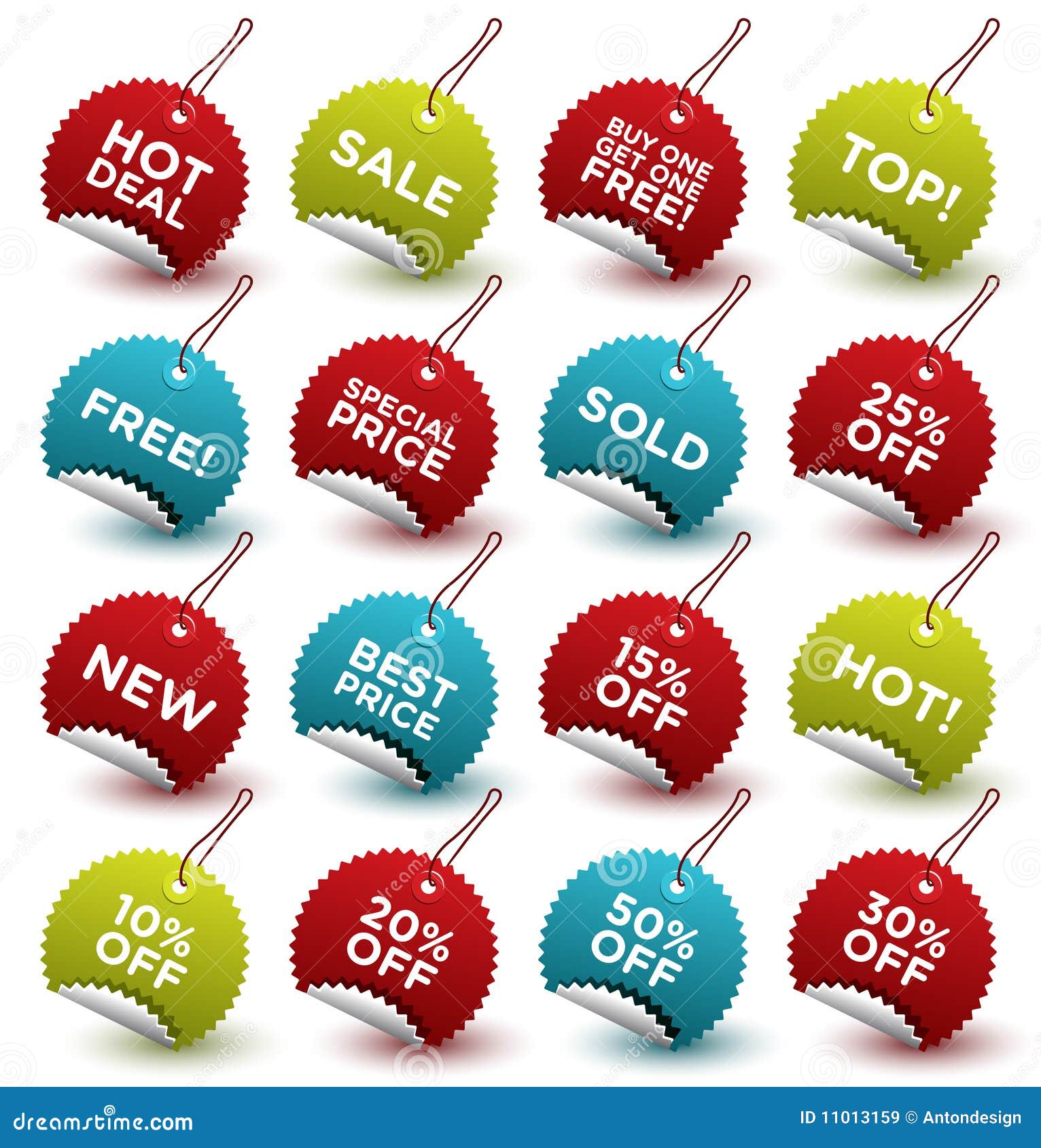 RETAIL STICKERS stock vector. Illustration of discount - 11013159