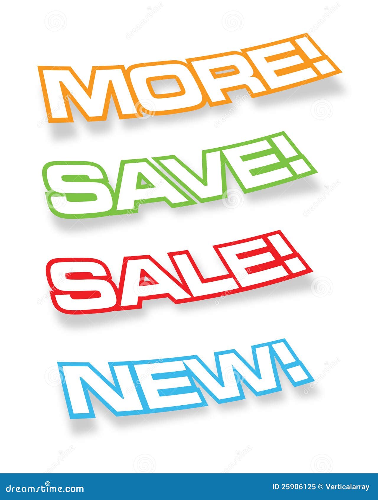 Retail Stickers stock illustration. Illustration of banner - 25906125