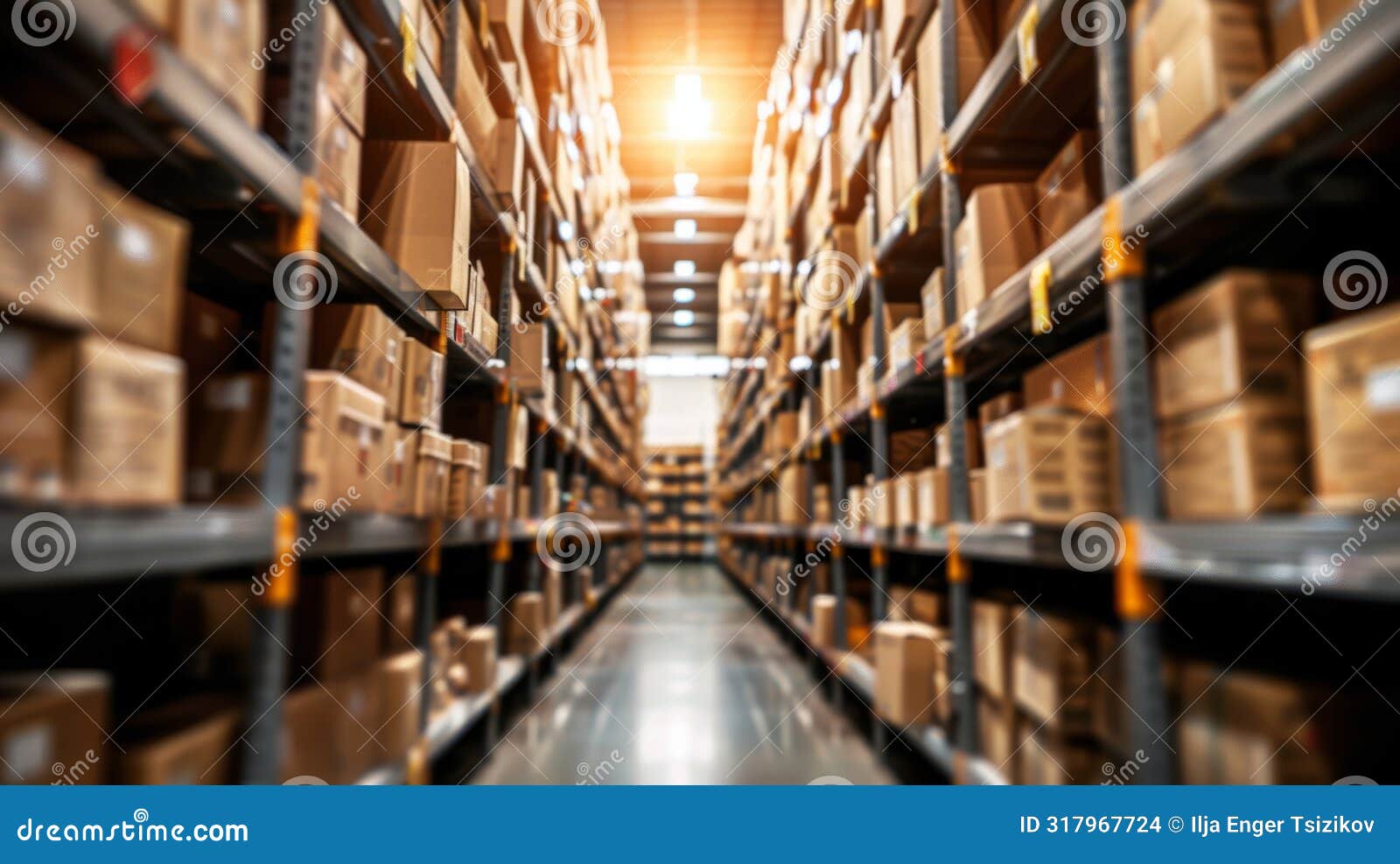 Retail Warehouse and Logistics Distribution Center for Efficient Supply ...