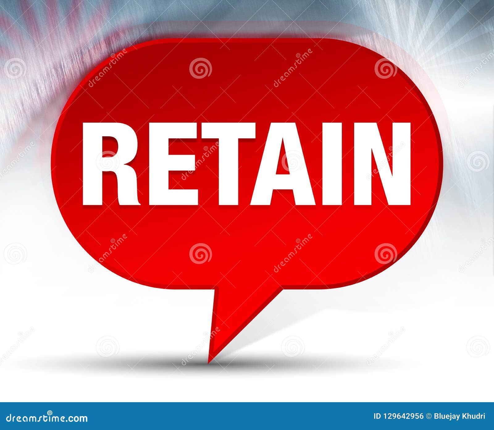 Retain Red Bubble Background Stock Illustration - Illustration of ...