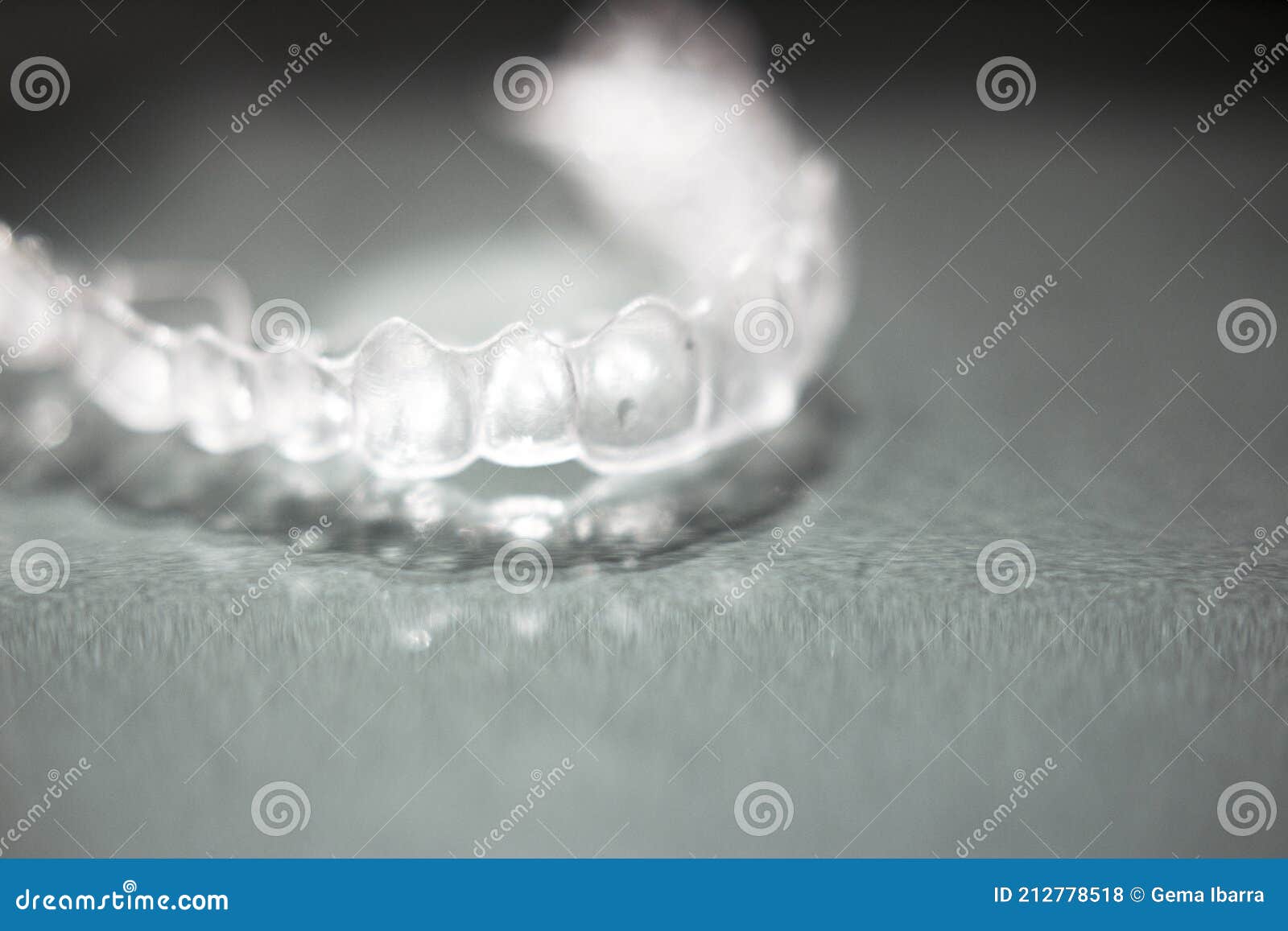 Retainer Splint and Transparent Teeth Corrector Stock Photo - Image of ...