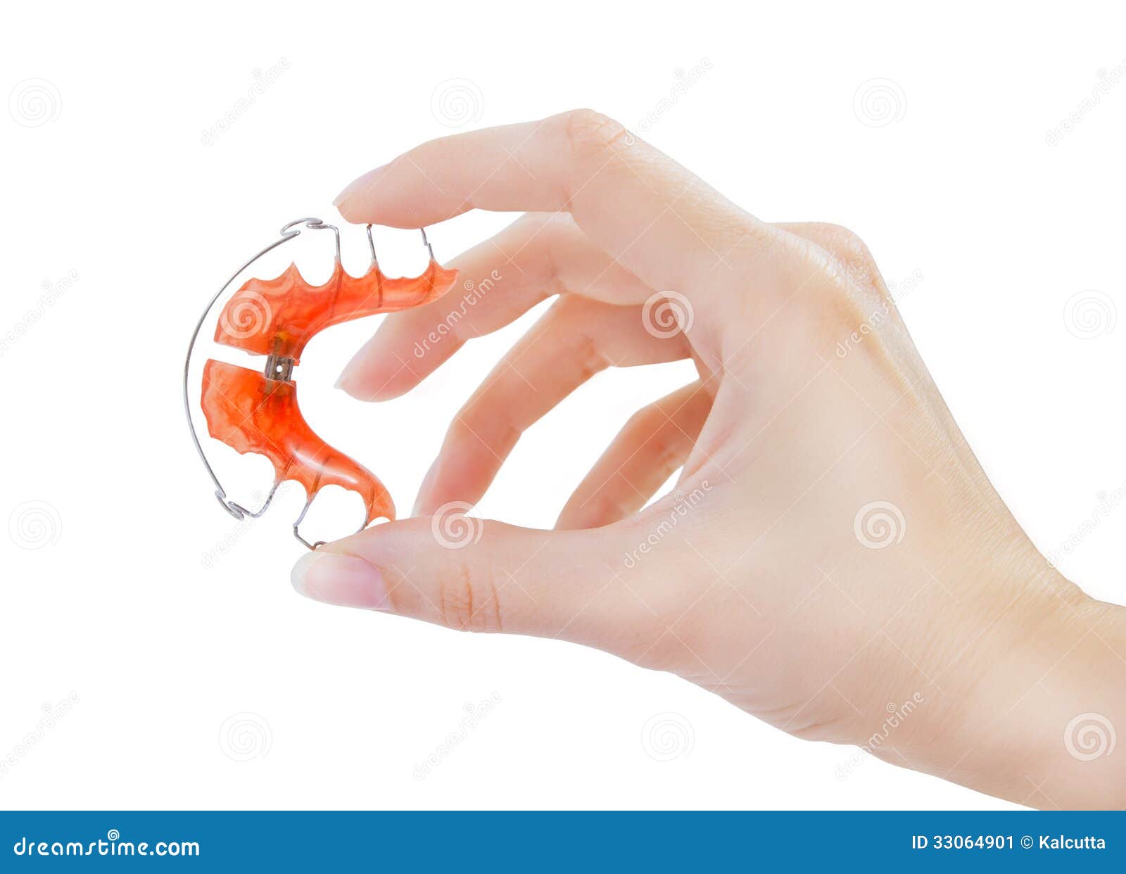 Retainer for teeth stock image. Image of medicine, bracket - 33064901