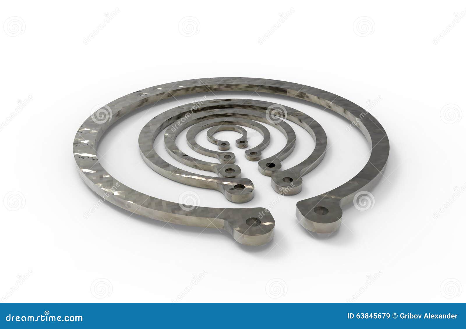 Retaining rings stock image. Image of technology, construction - 63845679