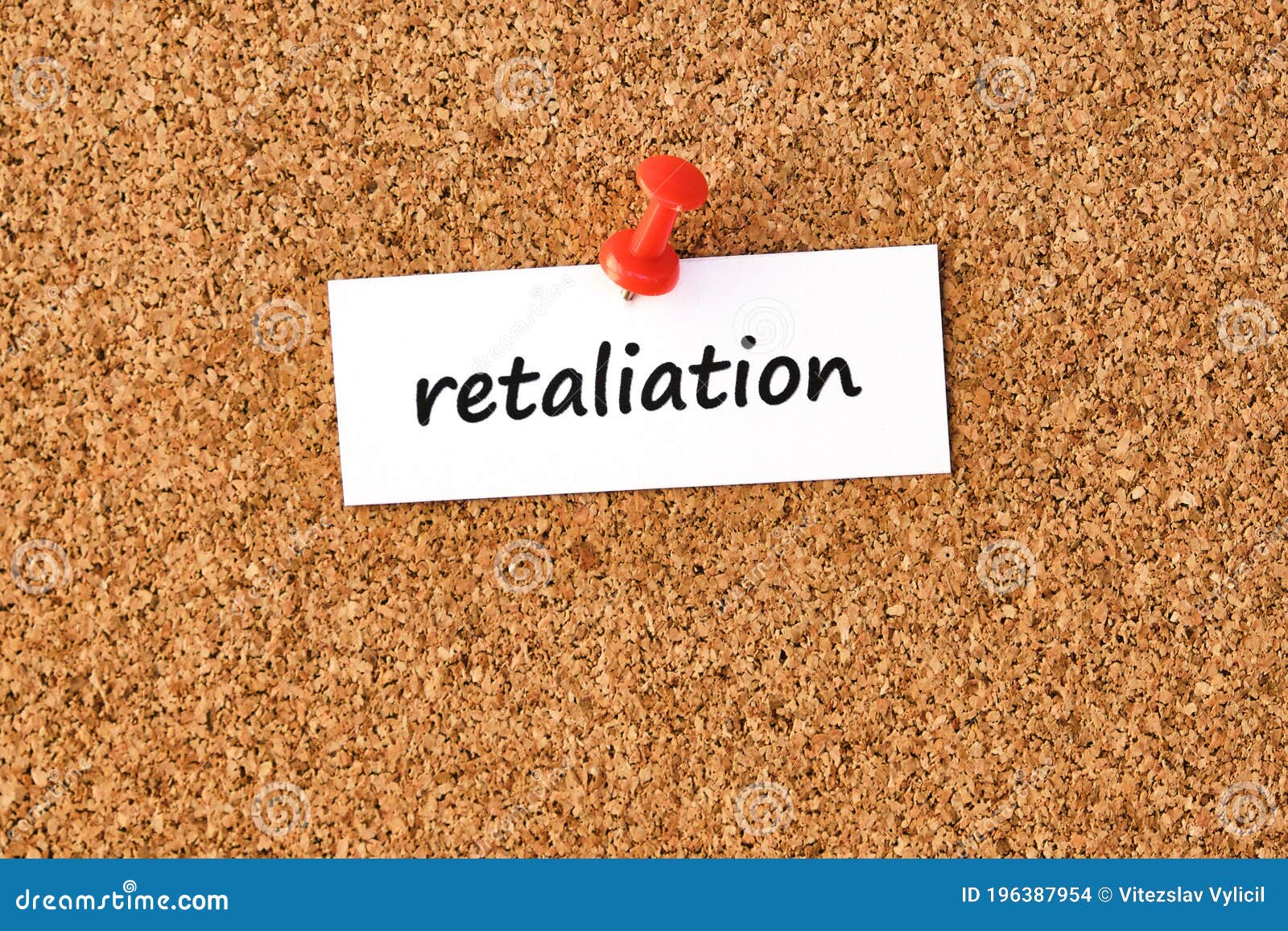 Word Retribution Made Of Wooden Letters Royalty-Free Stock Photography ...