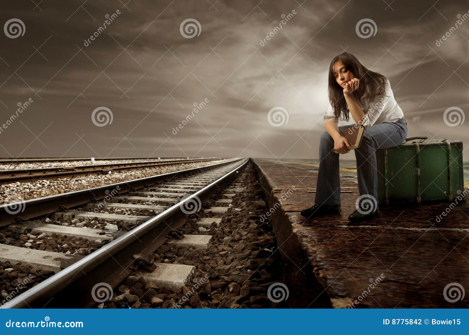 Retardo foto de archivo. Imagen de infraestructura, muchacha - 8775842