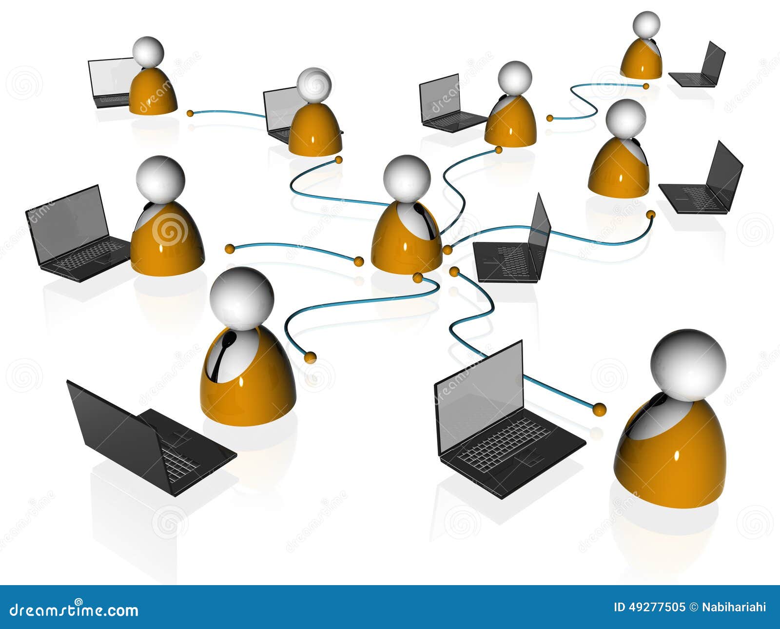 Rete illustrazione di stock. Illustrazione di globale - 49277505