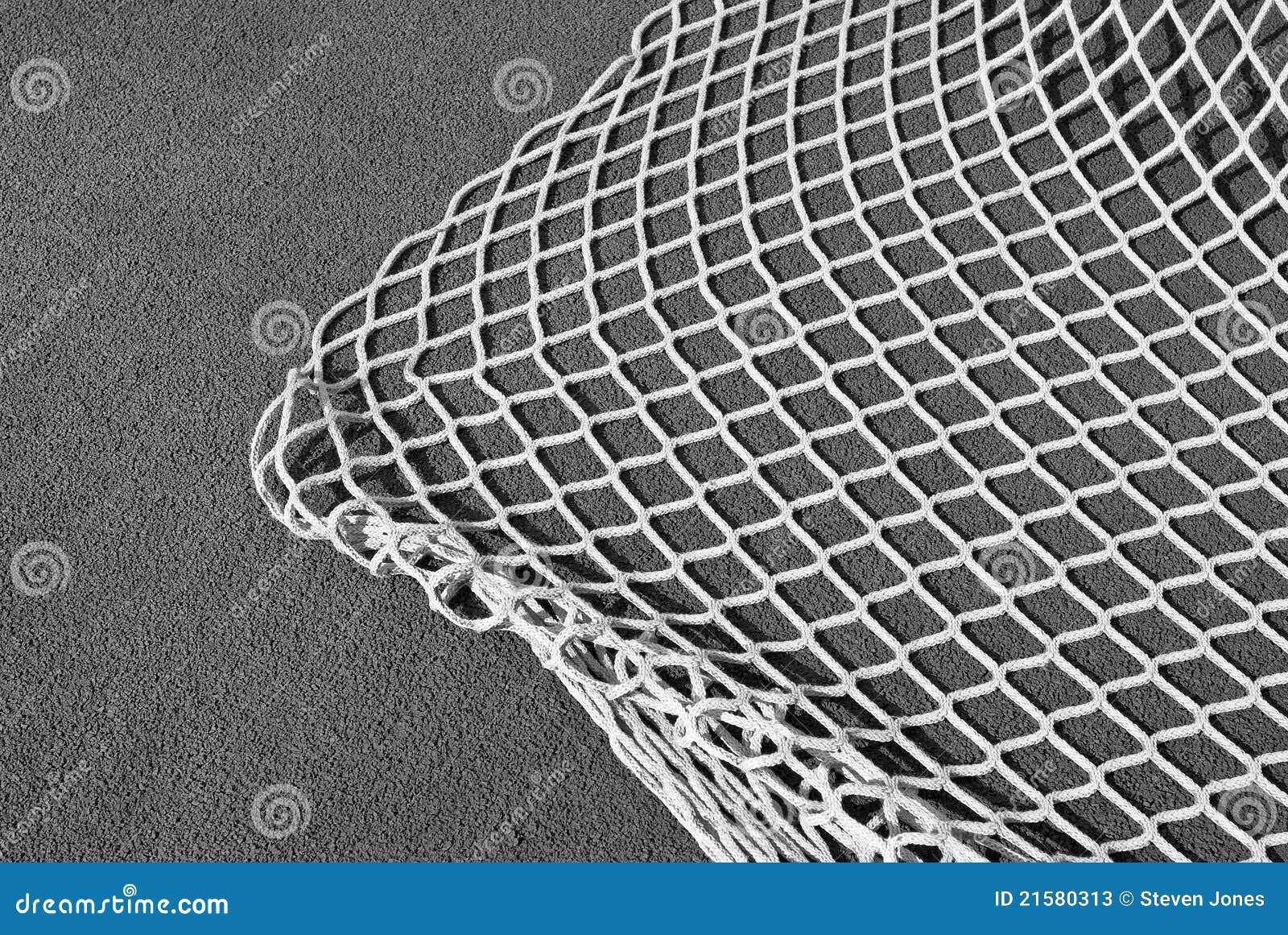 Rete Da Pesca in in Bianco E Nero Immagine Stock - Immagine di ...