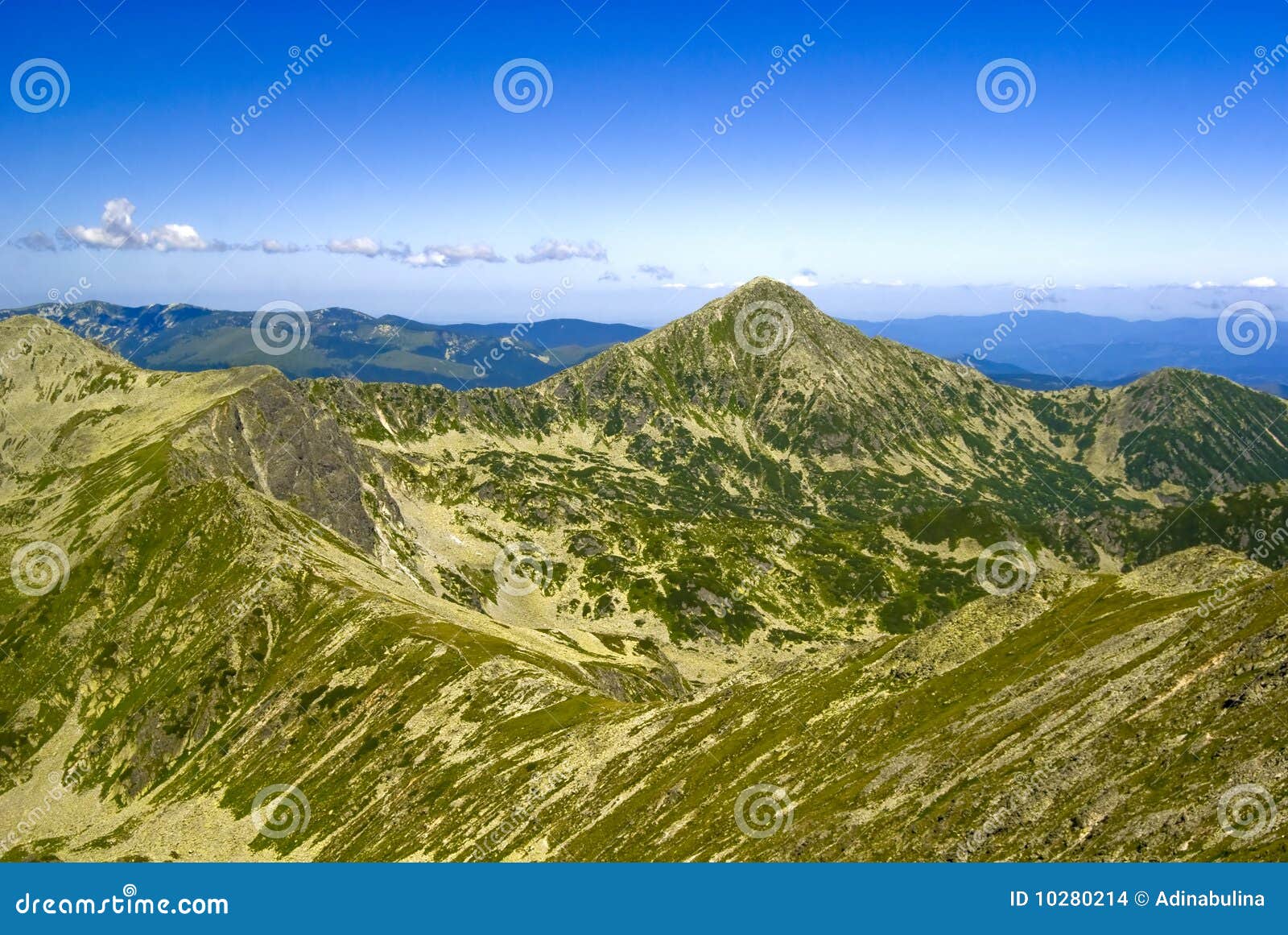 Retezat National Park stock photo. Image of cloudscape - 10280214