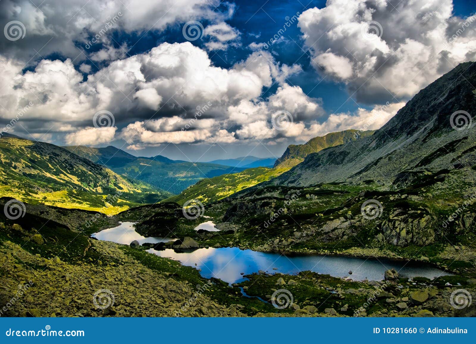 Retezat National Park-HDR stock photo. Image of romania - 10281660