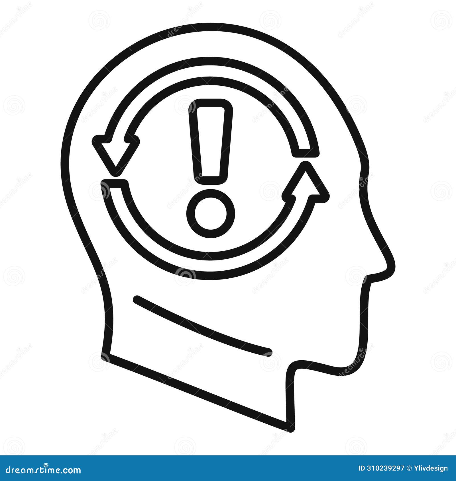 Rethink Icon Vector Sign And Symbol Isolated On White Background ...