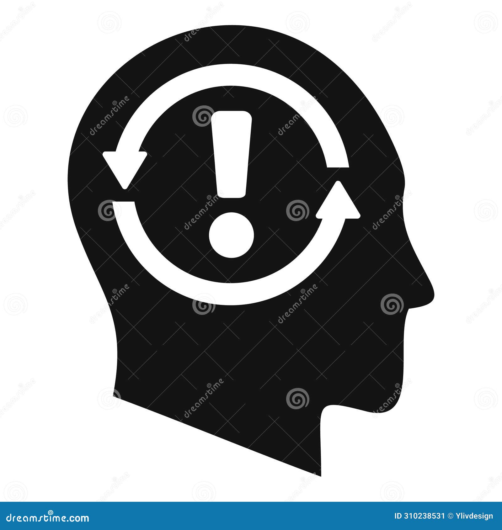 Rethink Icon Vector Sign And Symbol Isolated On White Background ...