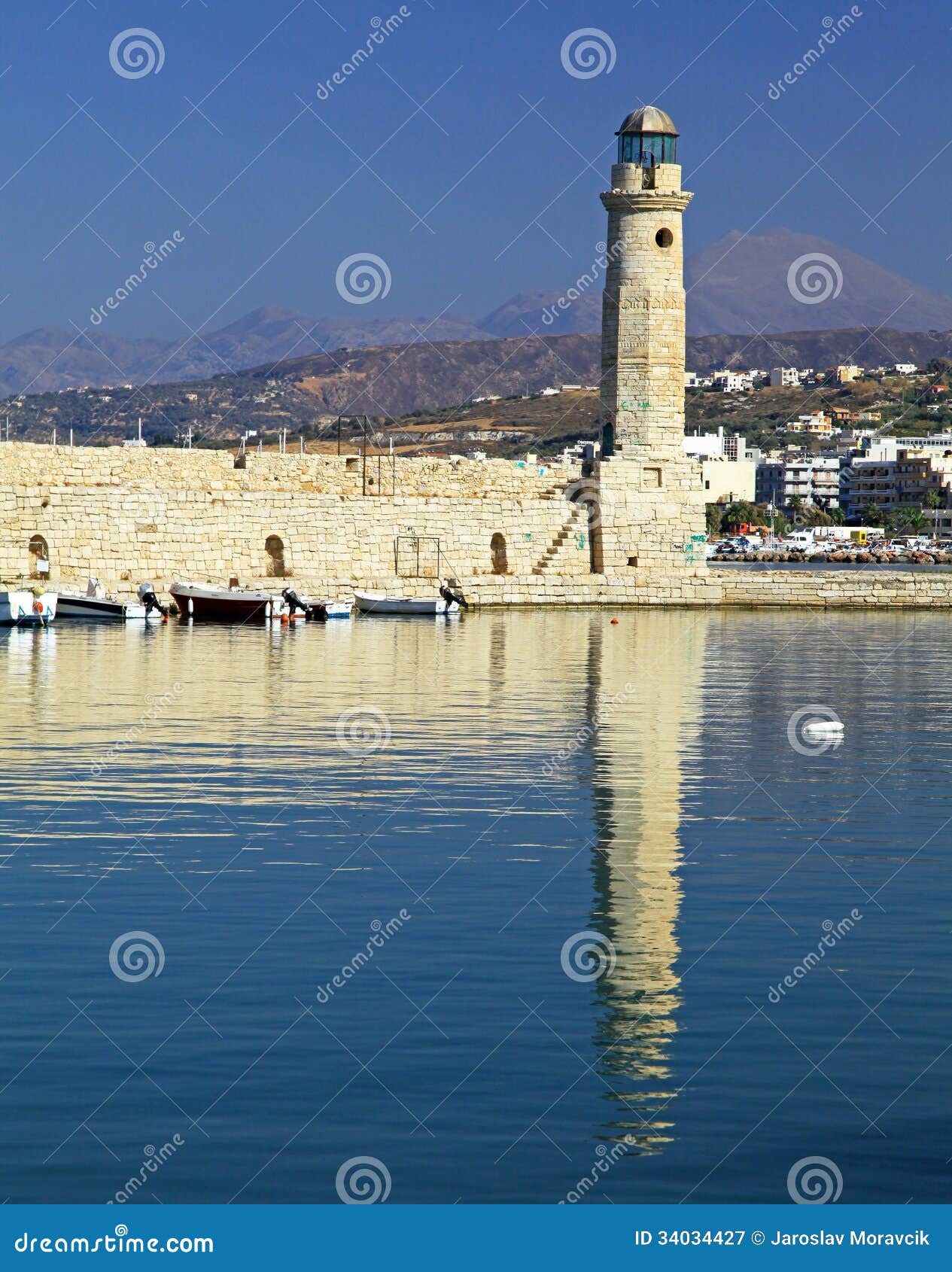 Rethymno, Crete stock image. Image of greece, city, town - 34034427