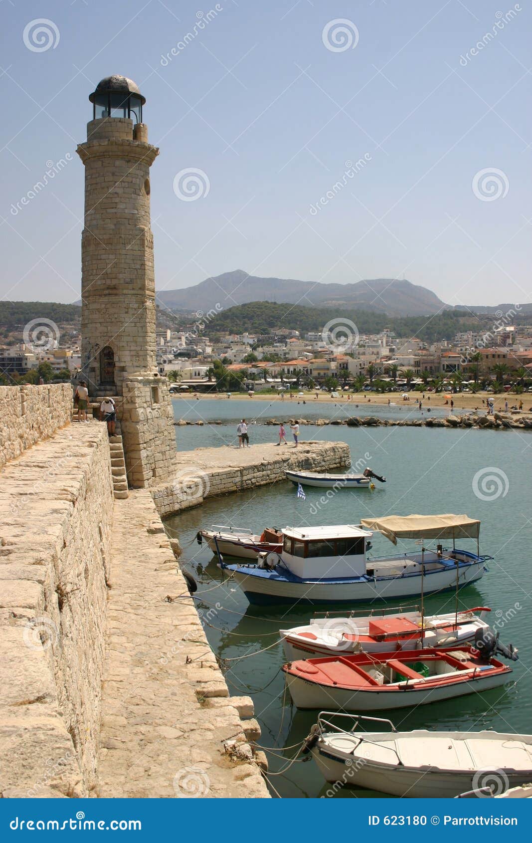 Rethymnon, Crete stock photo. Image of rethymnon, stone - 623180