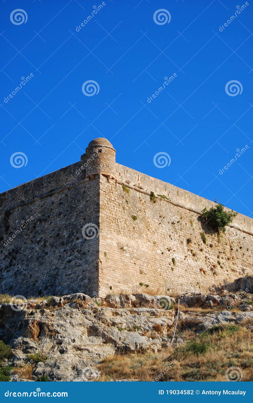 Rethymnon fort 04 stock photo. Image of fort, dome, island - 19034582