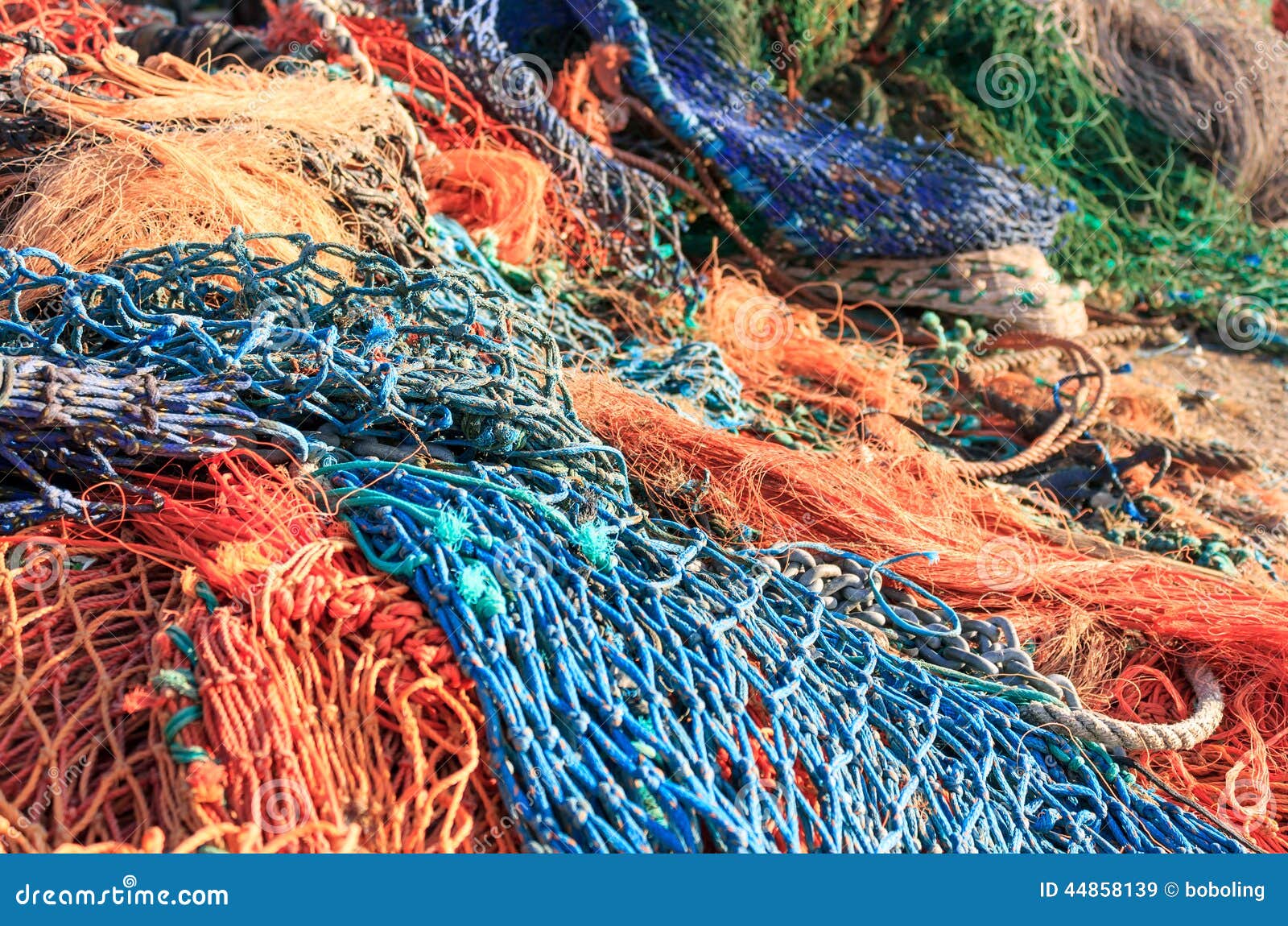 Reti da pesca immagine stock. Immagine di nylon, pesca - 44858139