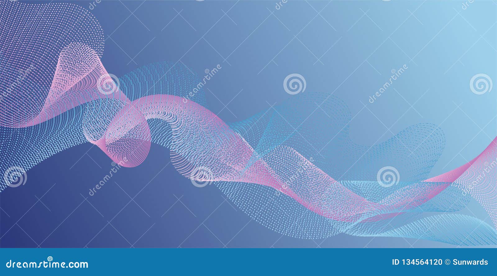 Reticulated Intersecting Curves Geometry Backdrop. Stock Vector ...