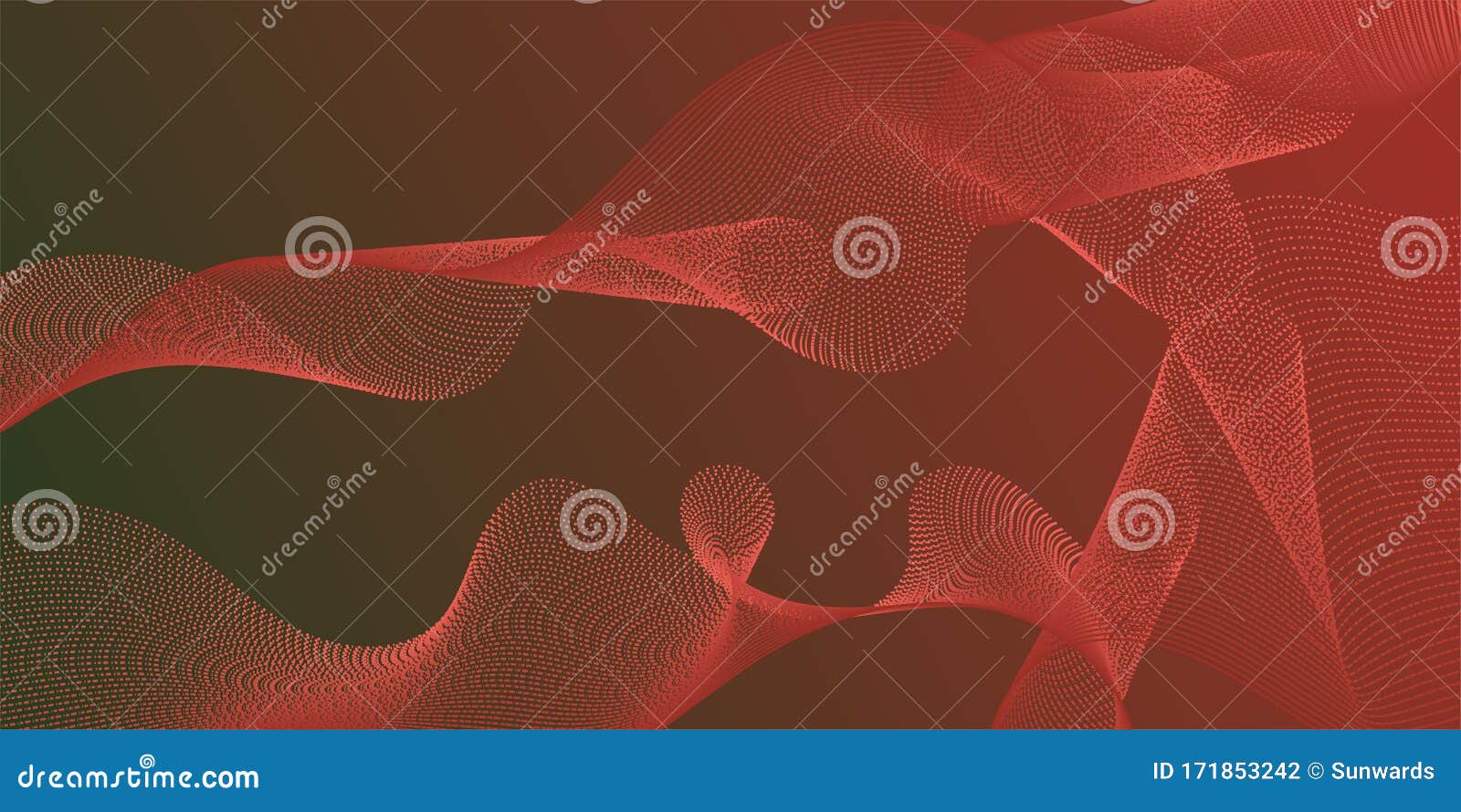 Reticulated Intersecting Curves Geometry Backdrop. Stock Vector ...