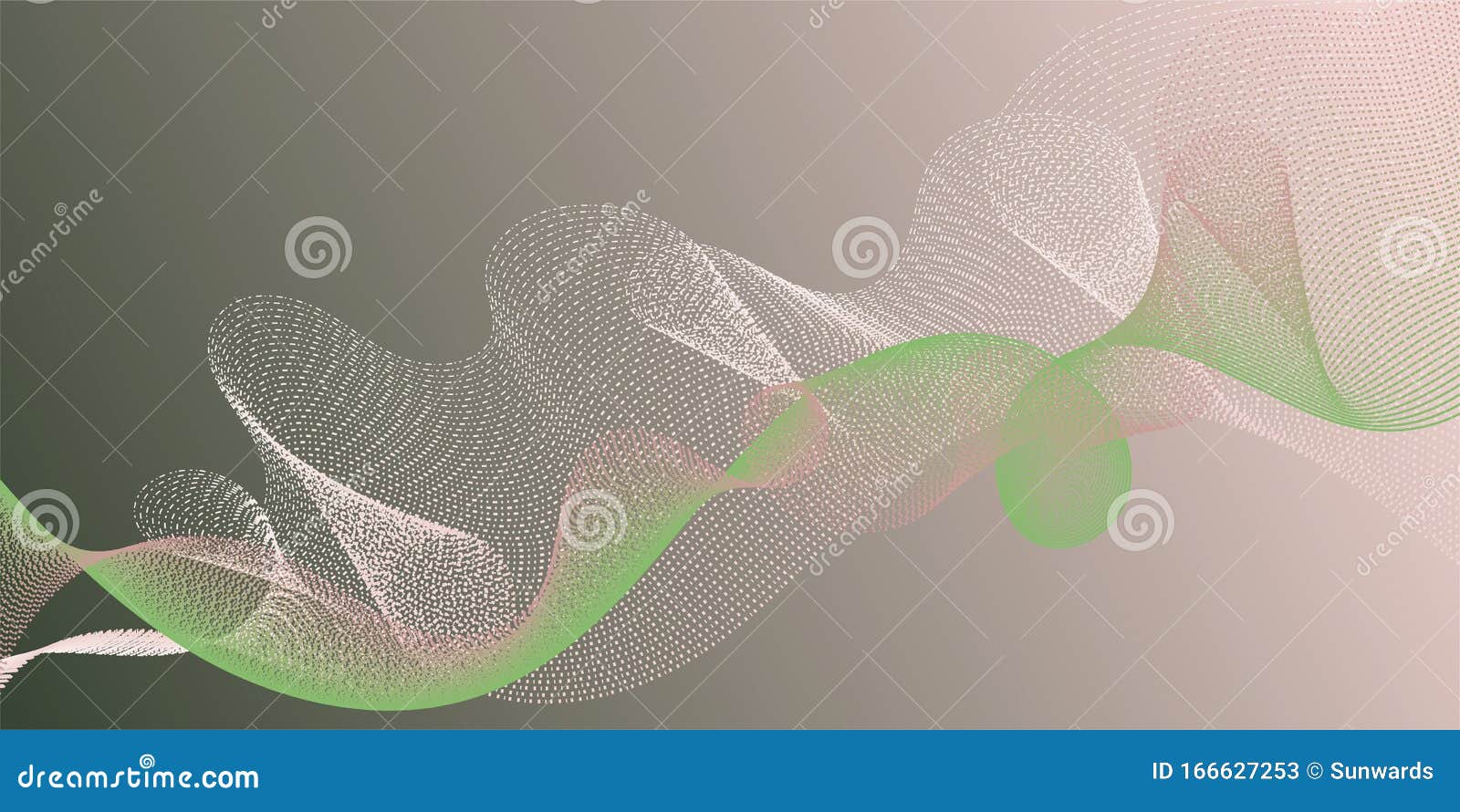 Reticulated Intersecting Curves Geometry Backdrop. Stock Vector ...