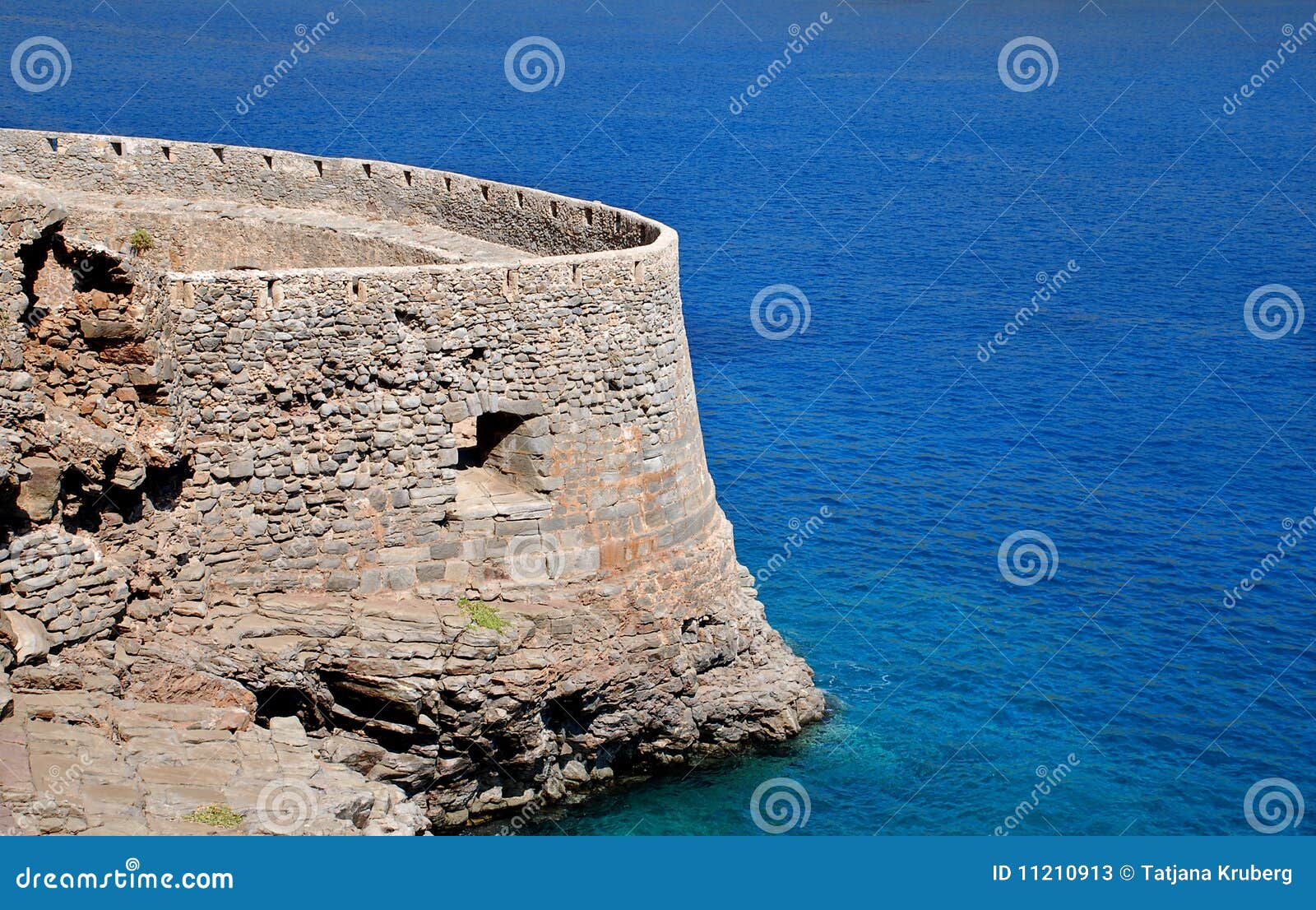 Retimno castle in Crete stock image. Image of culture - 11210913