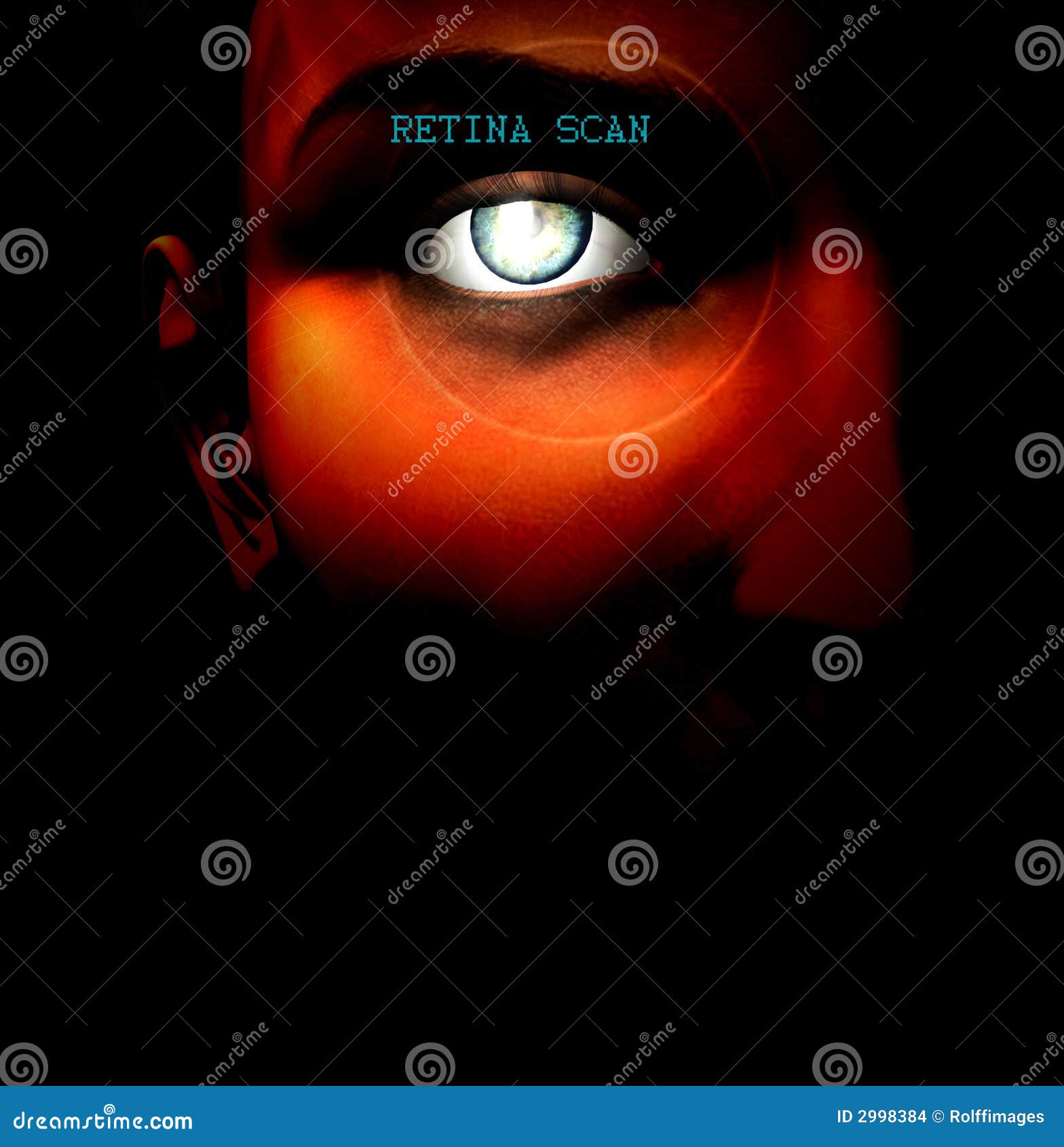 Retina Scan Background Vector Illustration | CartoonDealer.com #20990822