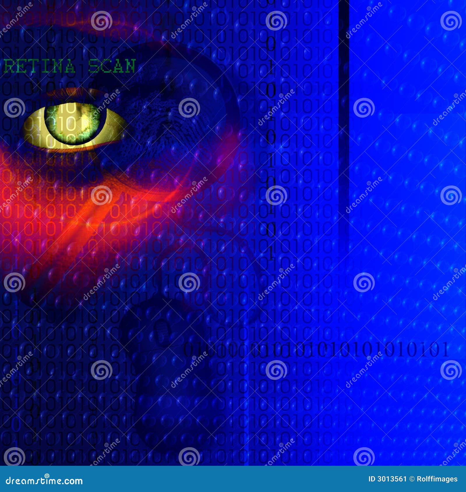 Retina Scan Royalty-Free Stock Image | CartoonDealer.com #3036880