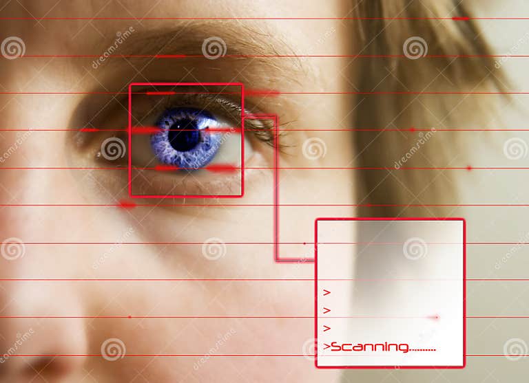 Retina Scan stock image. Image of high, data, lock, laser - 385557