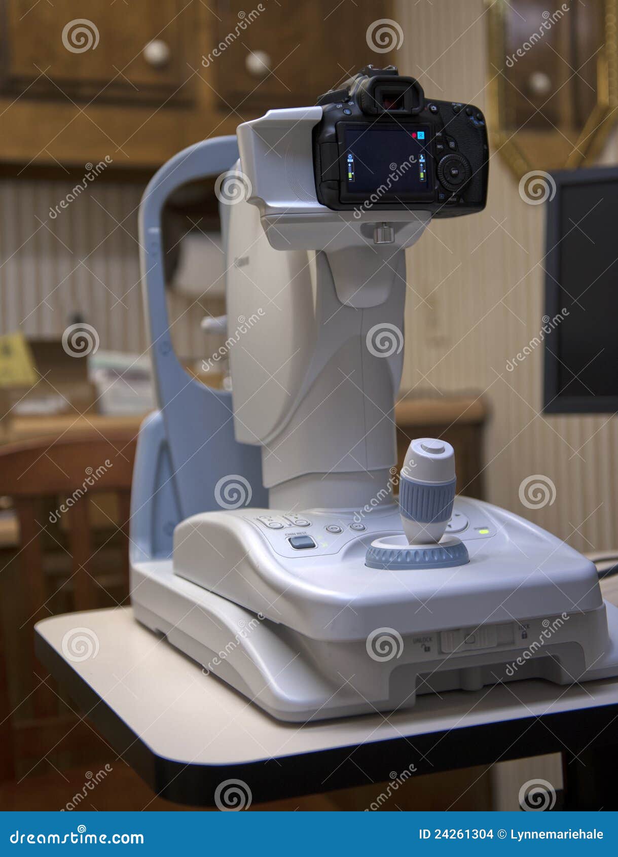 Retinal Camera stock photo. Image of glasses, optometrist - 24261304