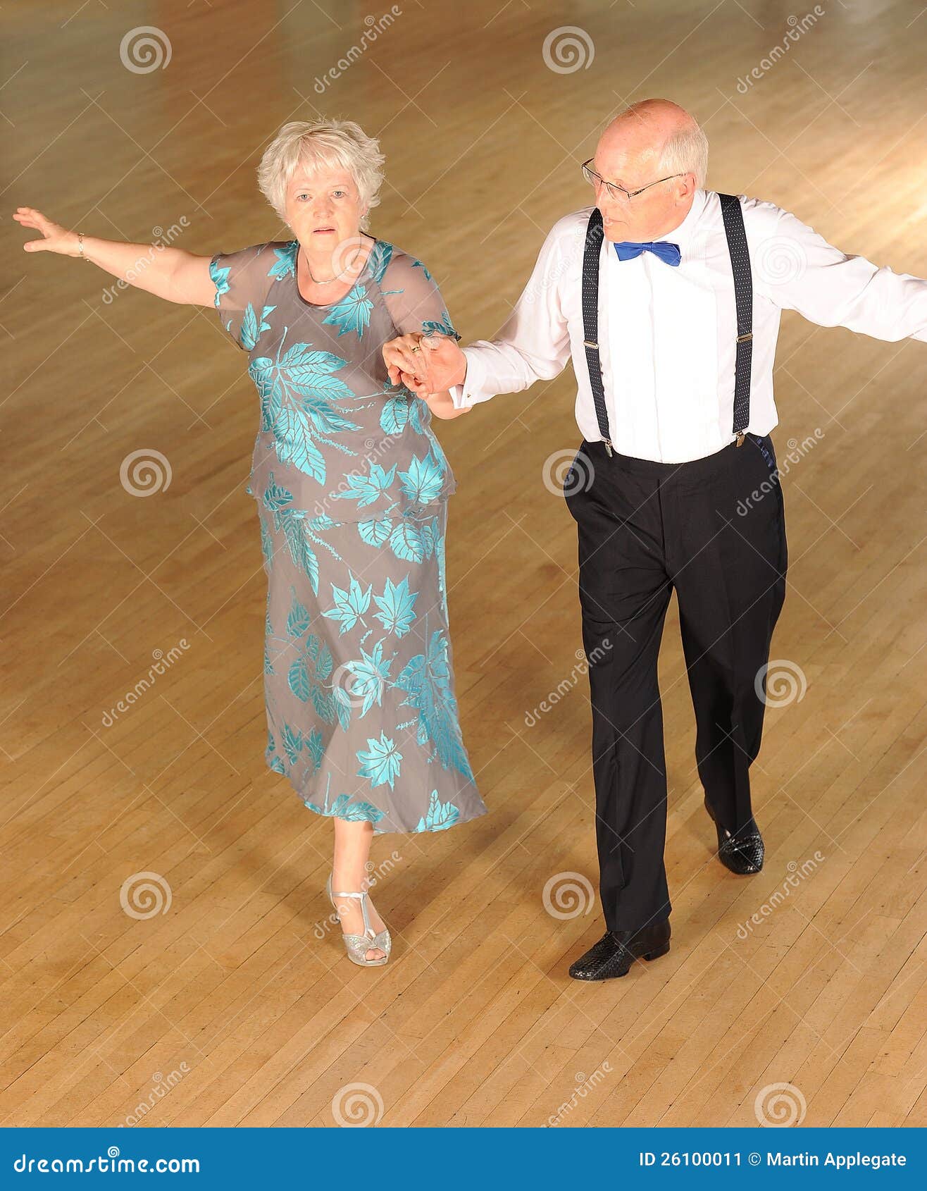 Retired Couple Dancing stock image. Image of senior, wood - 26100011