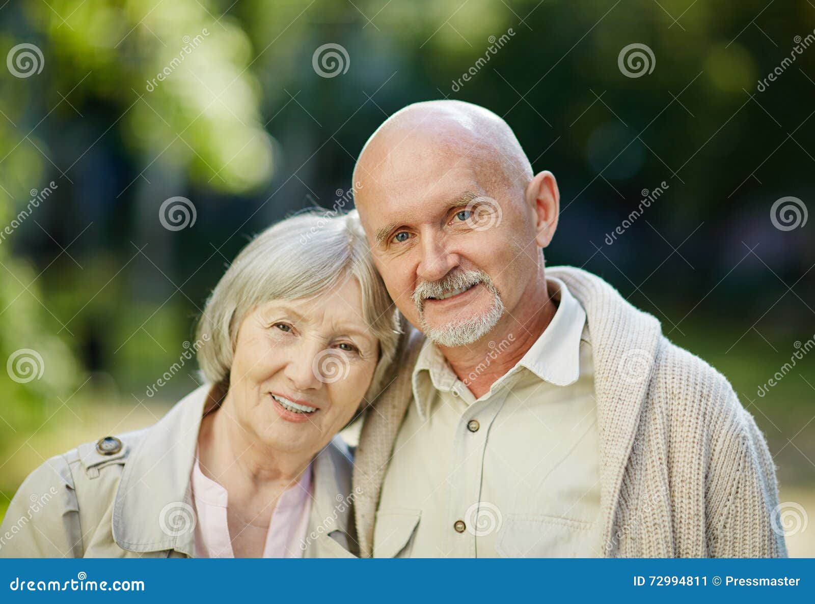 Retired couple stock image. Image of affectionate, looking - 72994811