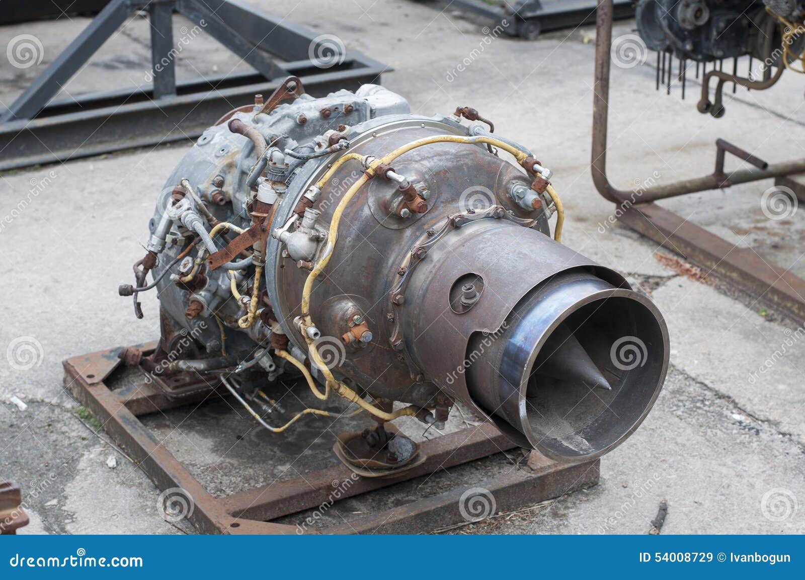 Retired jet engine stock image. Image of tactical, connections - 54008729