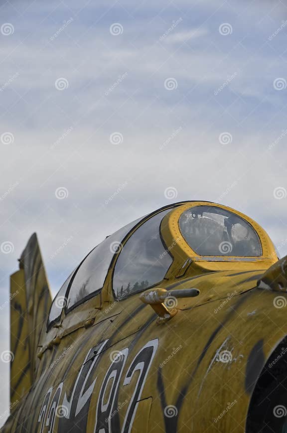 Retired Jet Fighter of the Luftwaffe Editorial Stock Image - Image of ...
