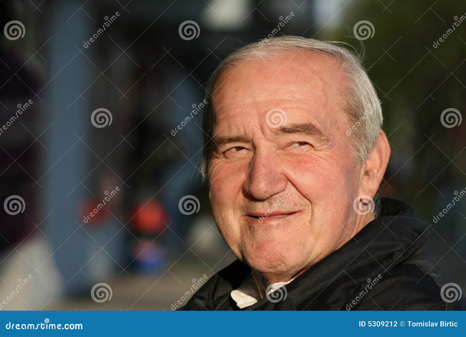 Retired Man Smiling stock photo. Image of happy, smiling - 5309212