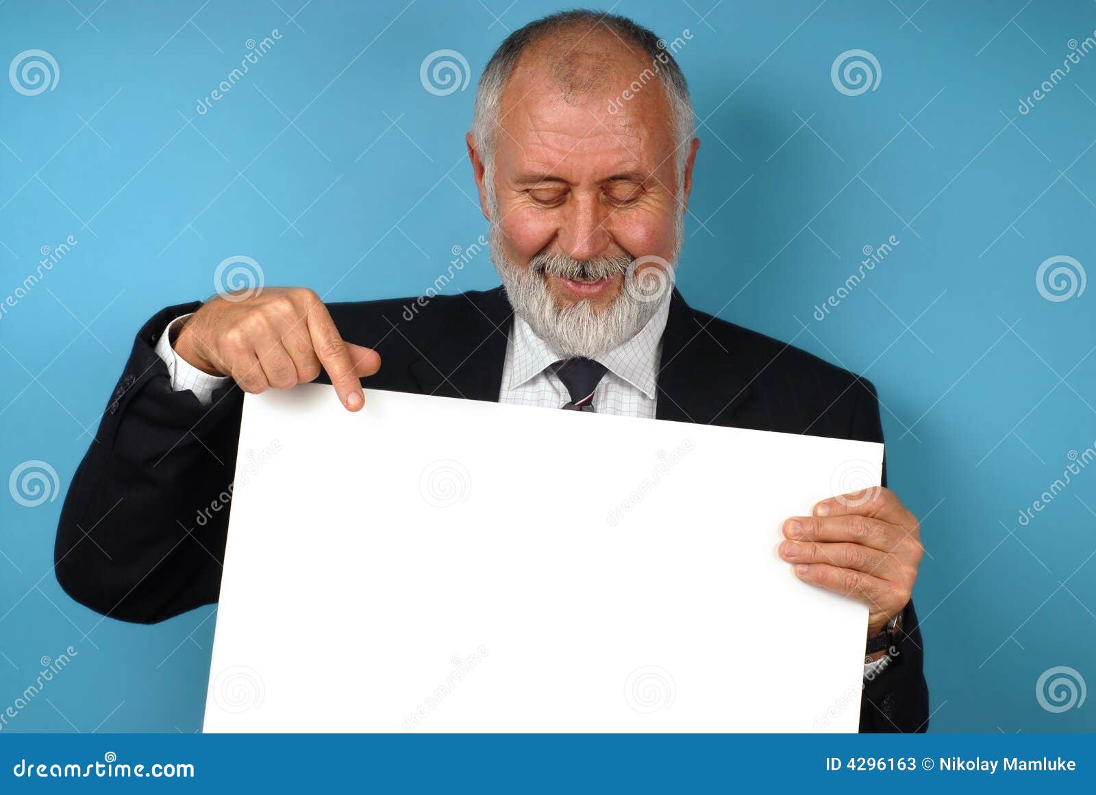 Retired Worker with Copy Space Stock Image - Image of advertisement ...