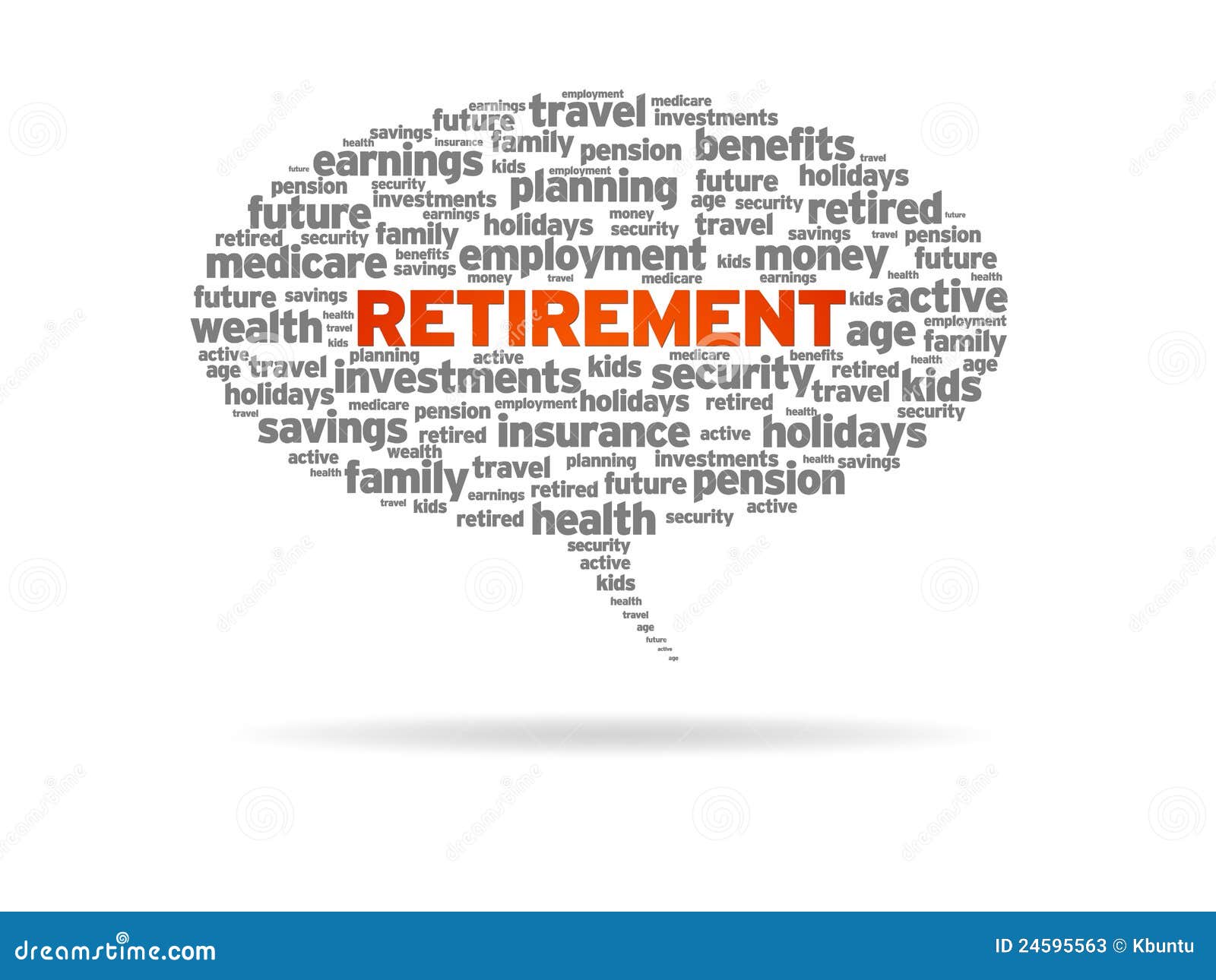 Retirement stock illustration. Illustration of savings - 24595563