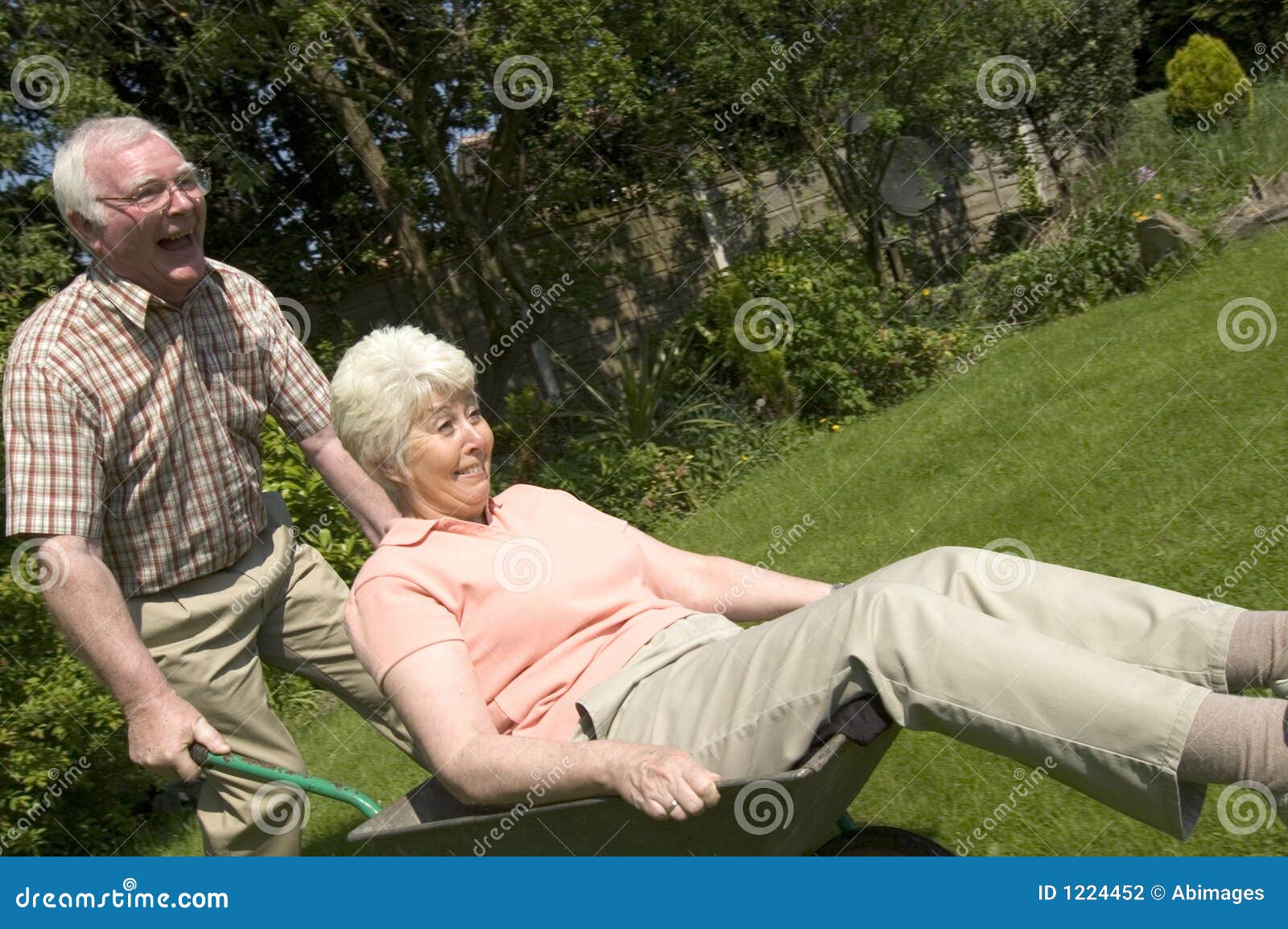 Retirement fun stock photo. Image of relaxed, race, laughing - 1224452