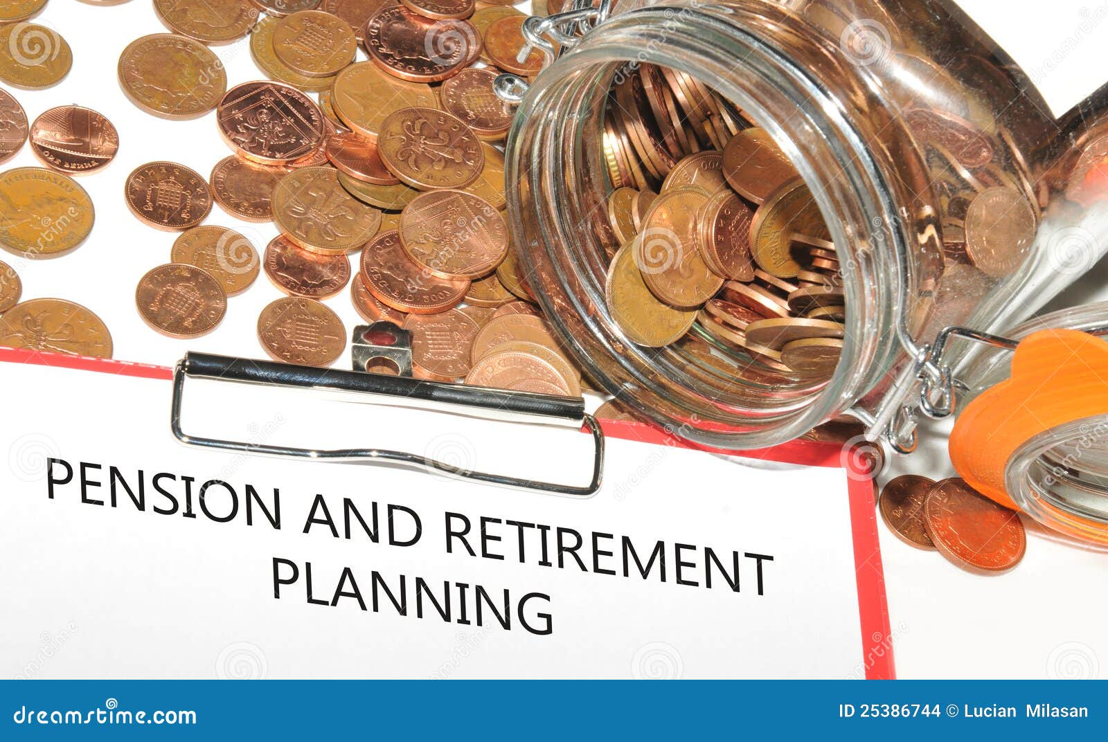 Retirement fund stock photo. Image of fund, budget, concept - 25386744