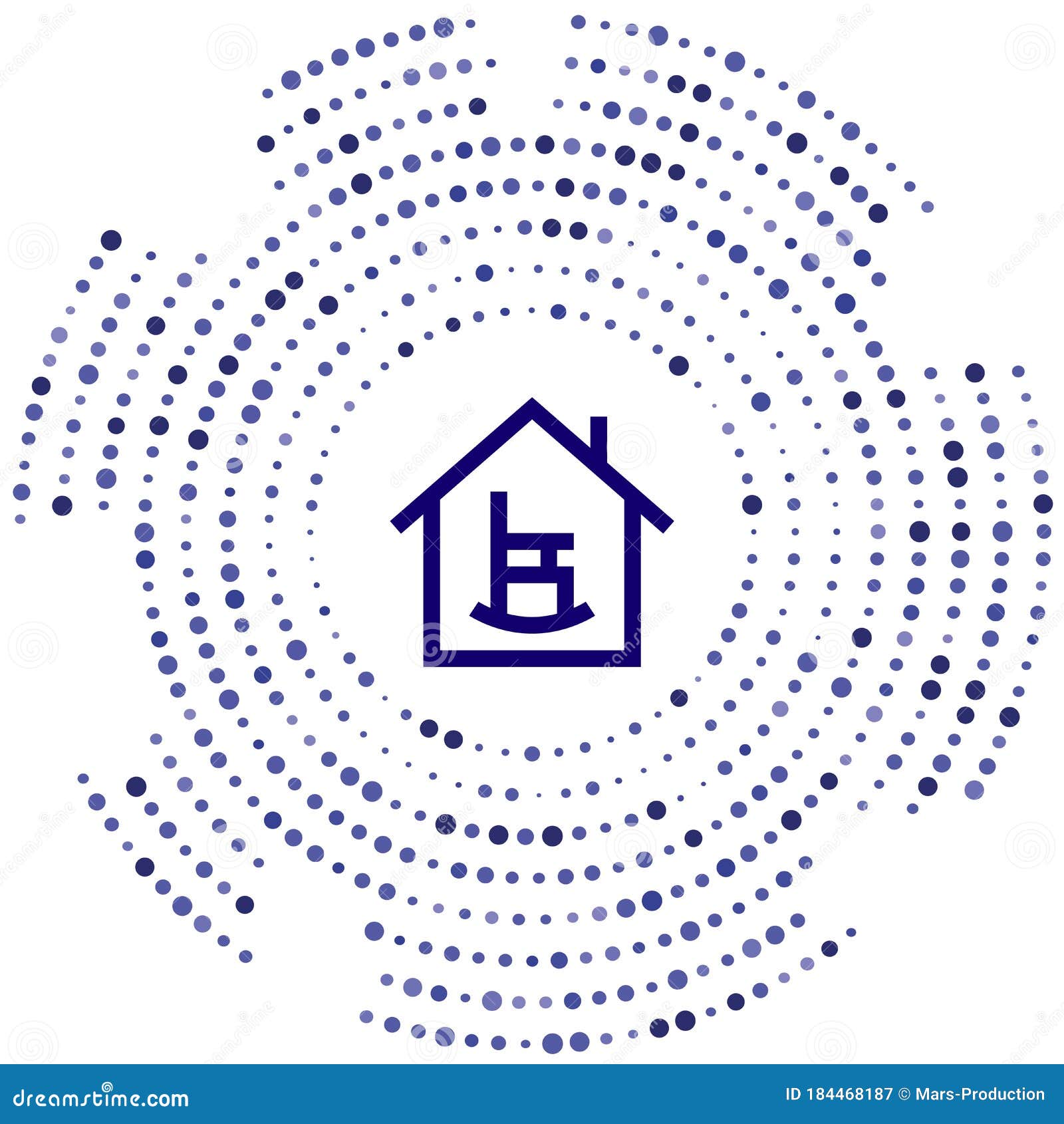 Retirement Home Vector Icon. Retirement Home Editable Stroke Stock ...