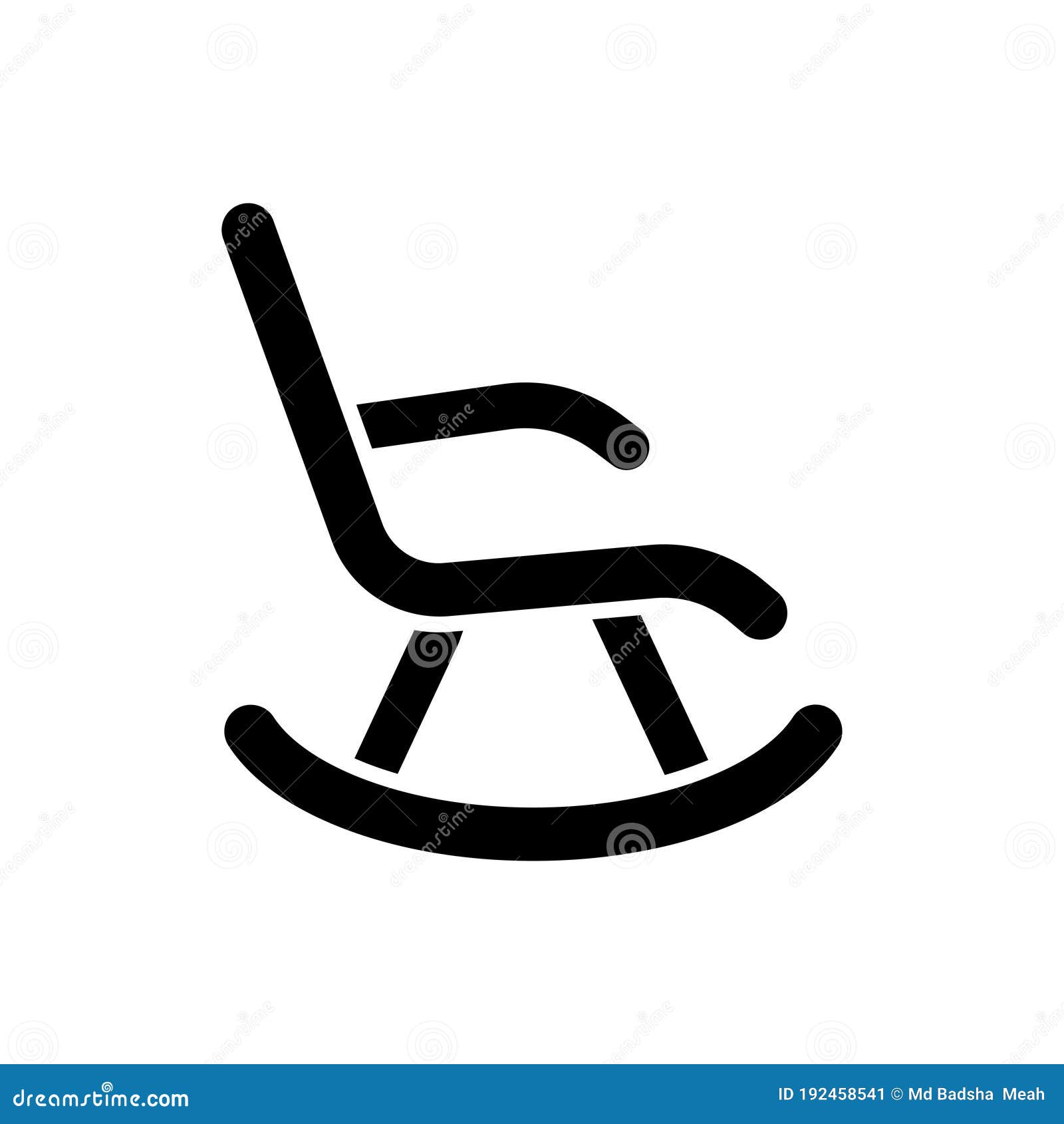 Retirement Icon stock vector. Illustration of vector - 192458541