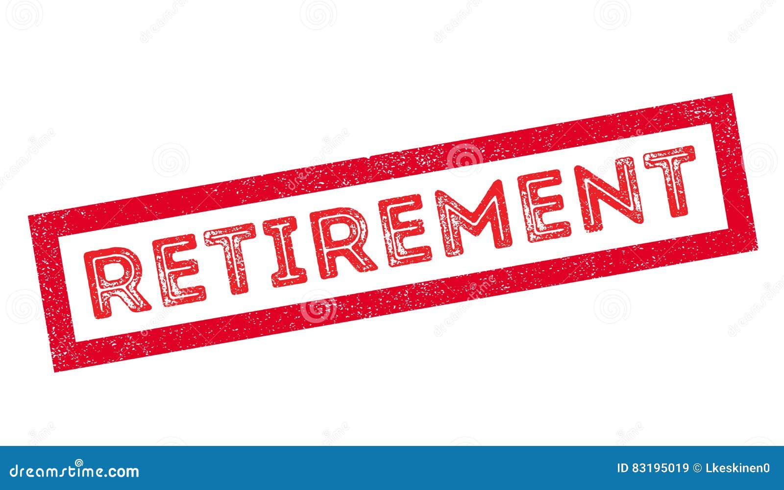 Retirement rubber stamp stock illustration. Illustration of early ...